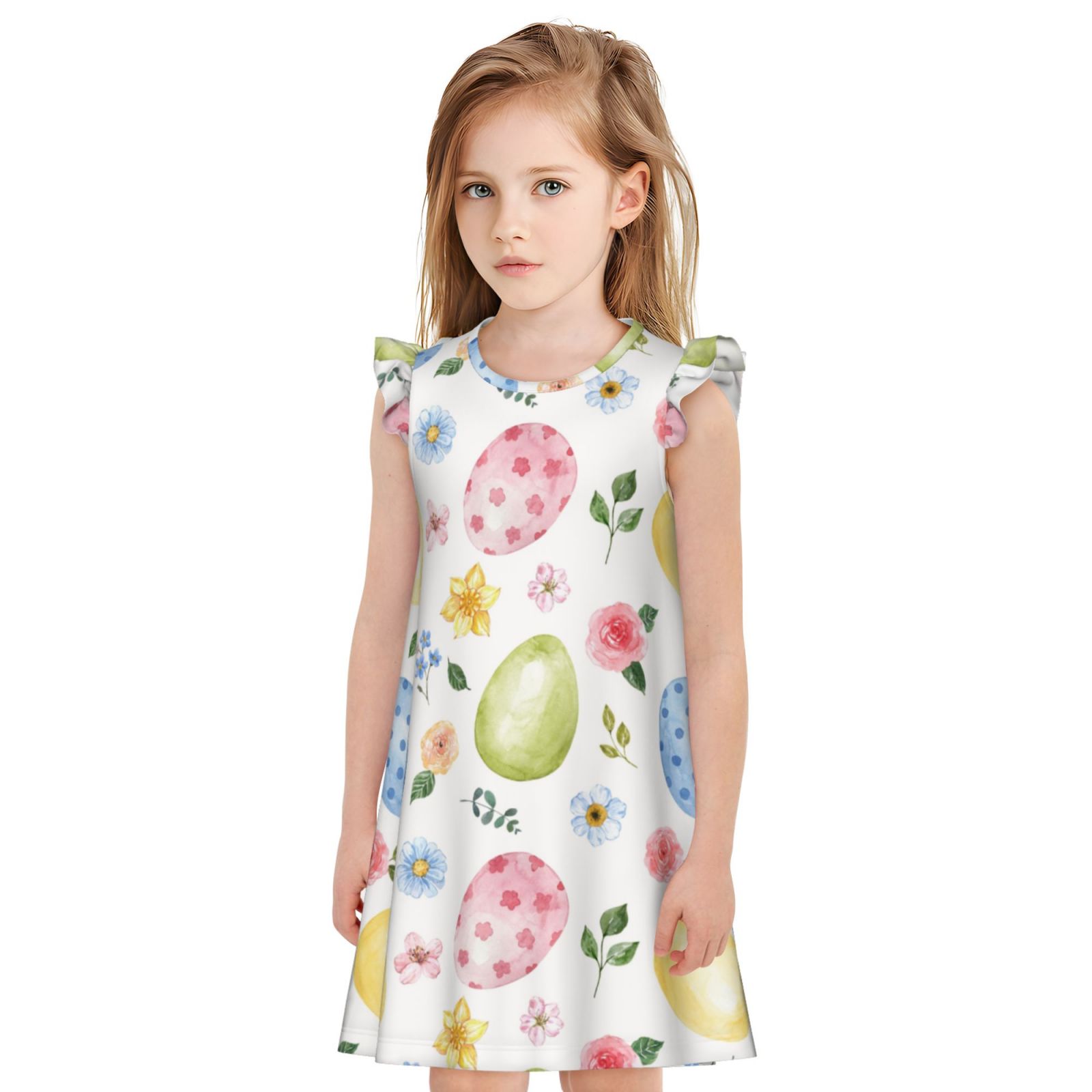 Derioi Easter Egg3 for Girls Nightgowns Night Dress Sleepwear Pajamas ...