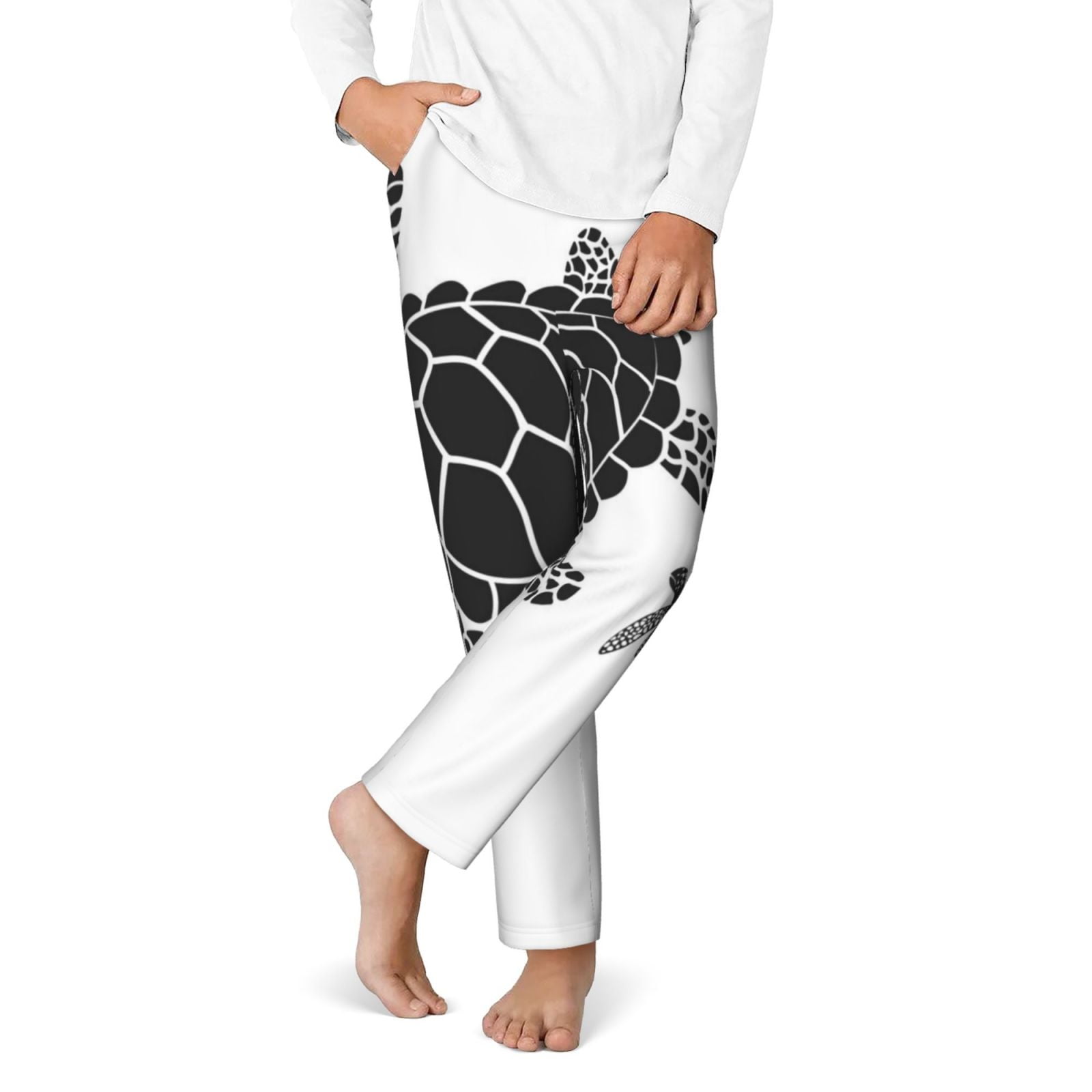 Derioi Family Of Sea Turtles for Pajama Pants Men Elastic Waistband ...