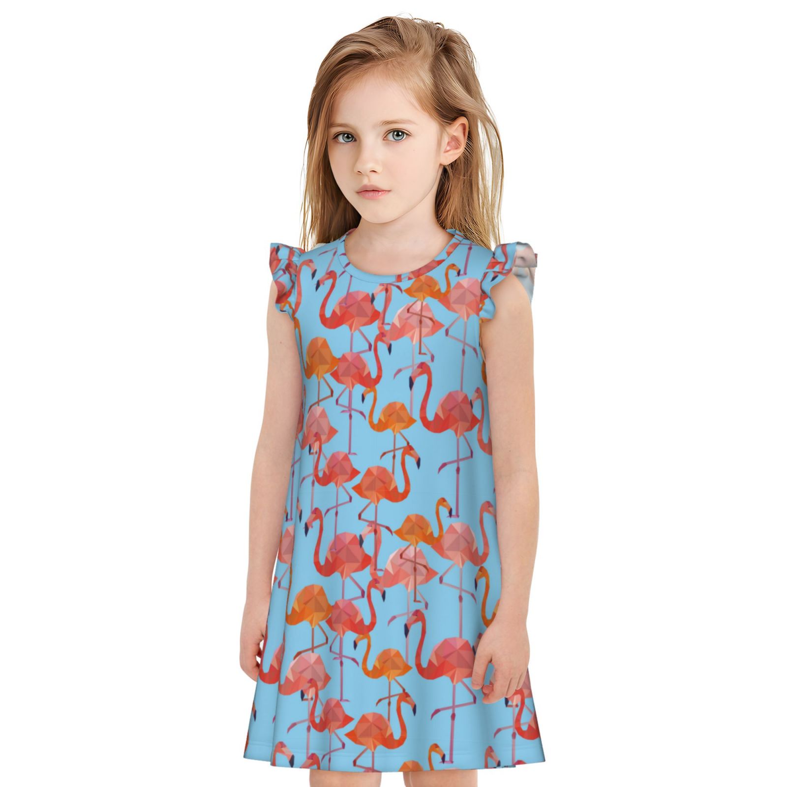 Derioi Flamingo for Girls Nightgowns Night Dress Sleepwear Pajamas for ...