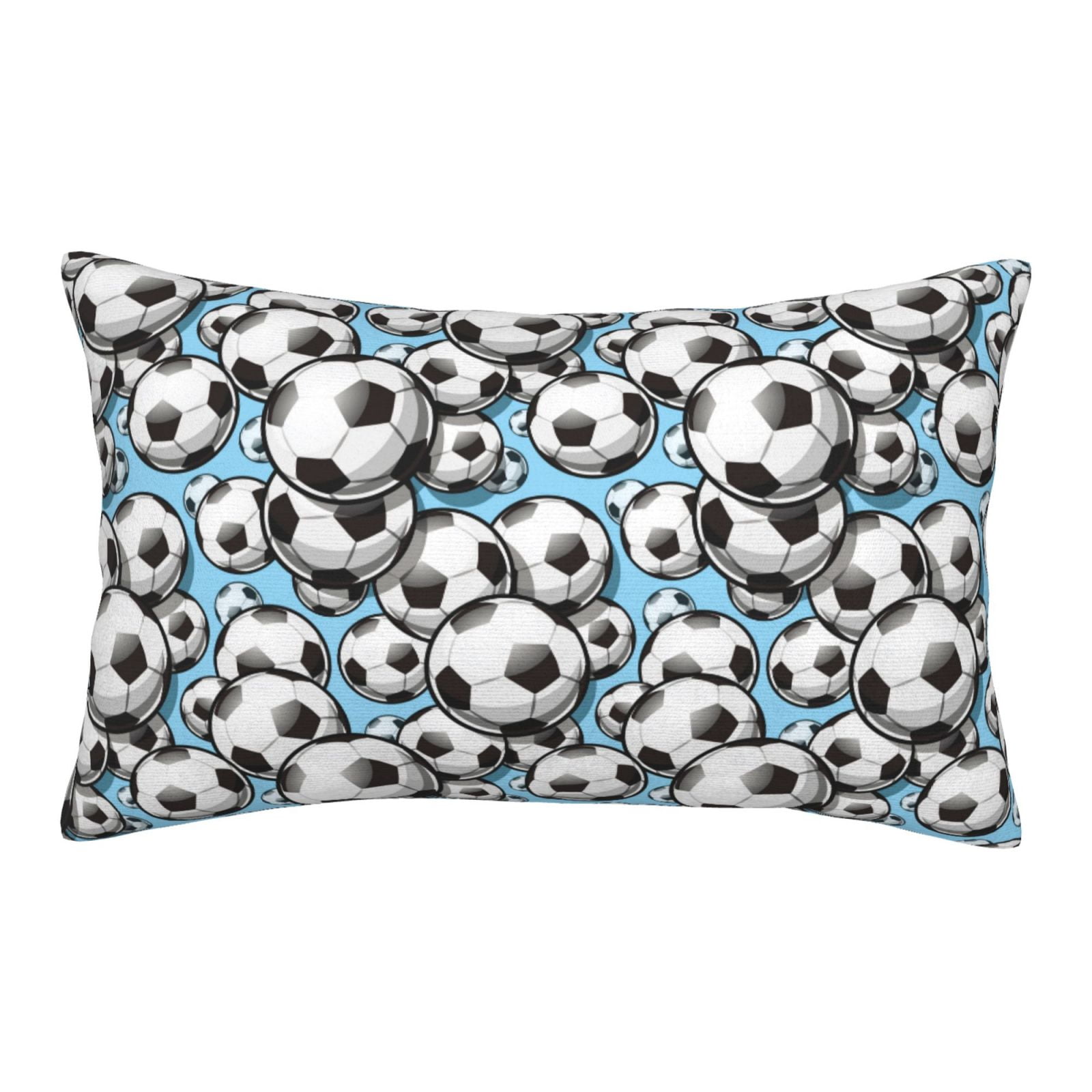 Derioi Football Soccer Ball for Double-sided Pillow Cover with ...