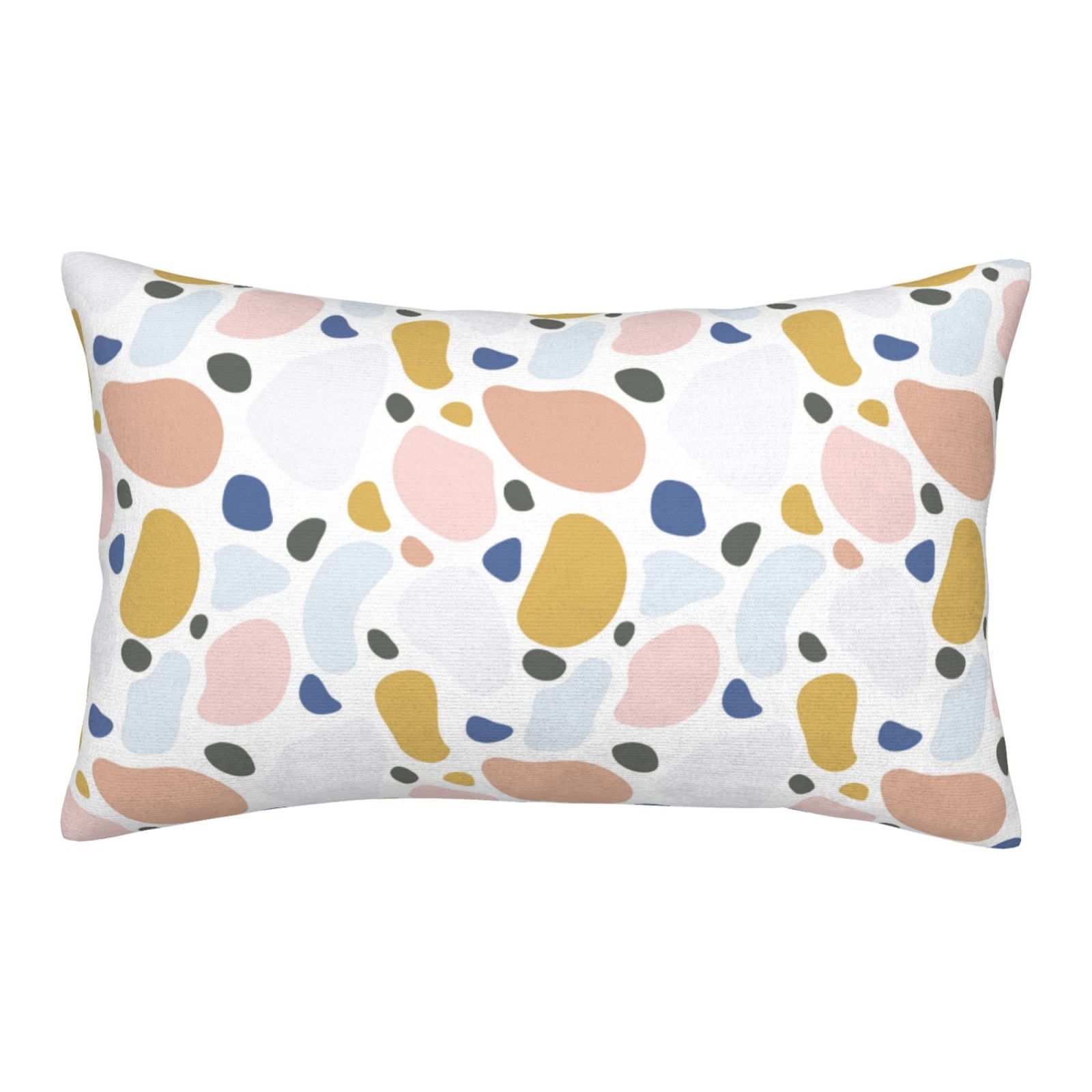 Derioi Geometric Spots for Double-sided Pillow Cover with Concealed ...