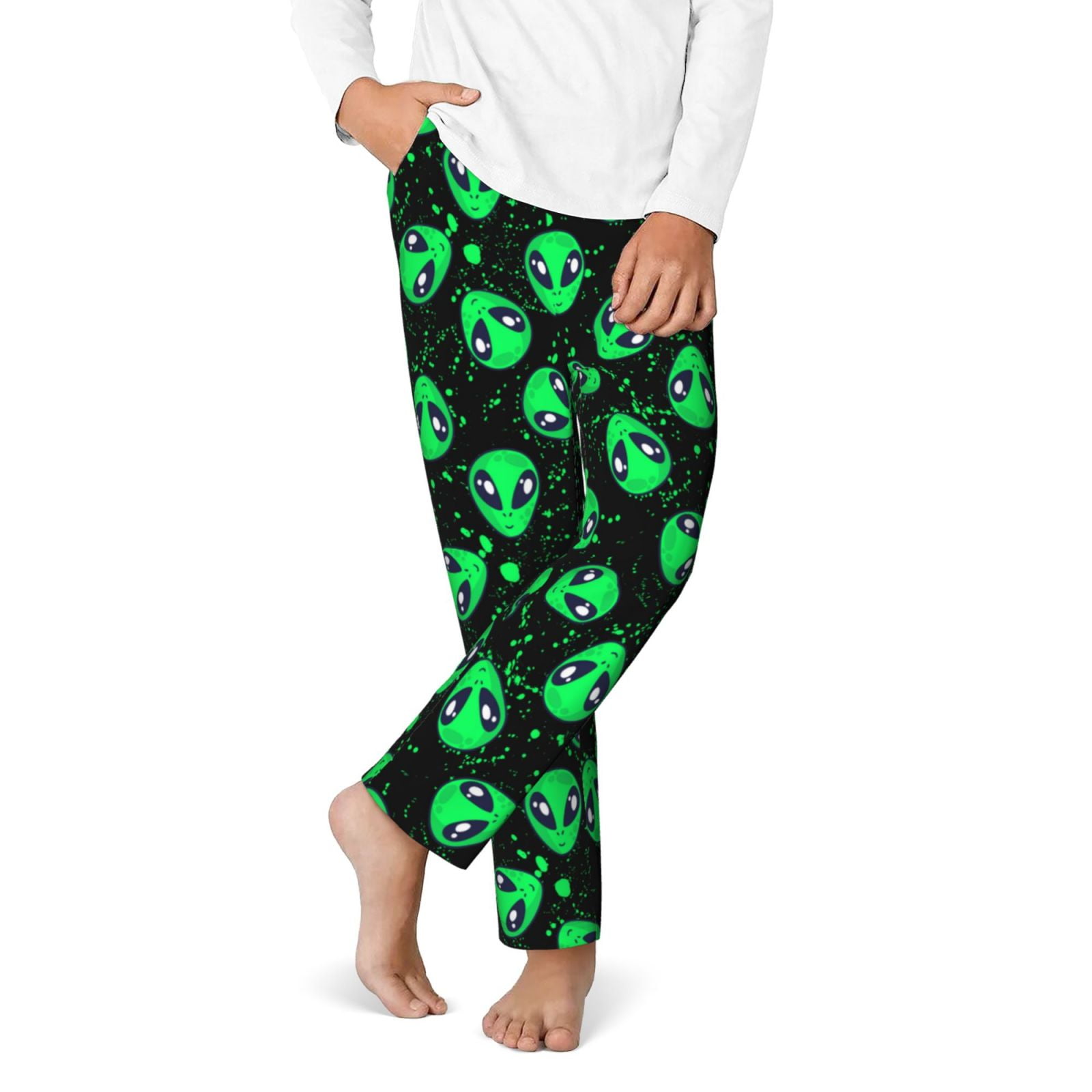 Derioi Green Monster for Pajama Pants Men Elastic Waistband Sleep ...