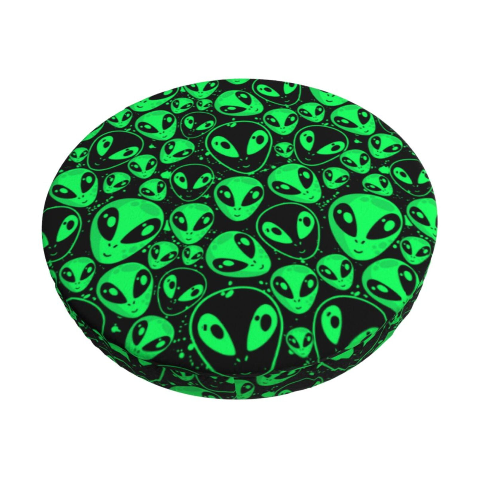 Derioi Green Monster for Round Bar Chair Cushion Cover Round Stool ...