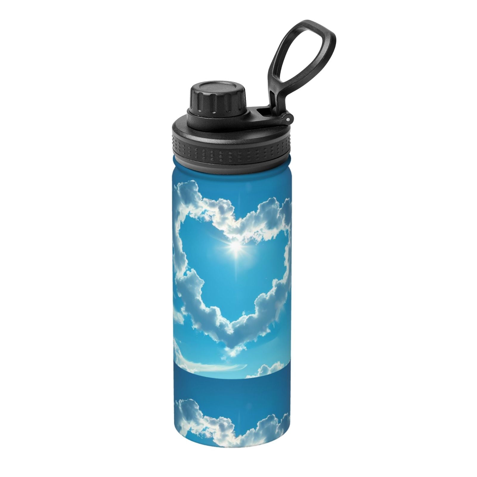 Derioi Heart Shaped Cloud for 18oz Sports Insulated Kettle for Men ...