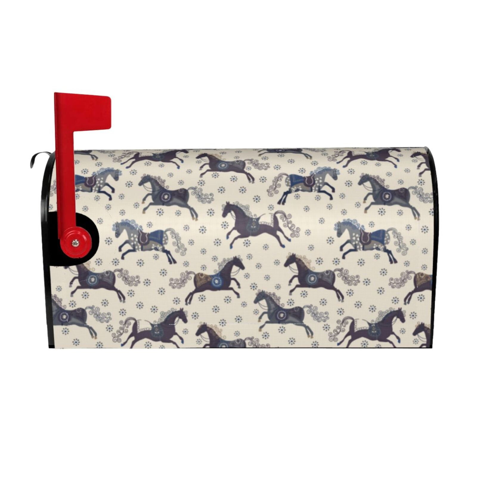 Derioi Horse for Mailbox Covers Magnetic Waterproof Post Box Cover ...