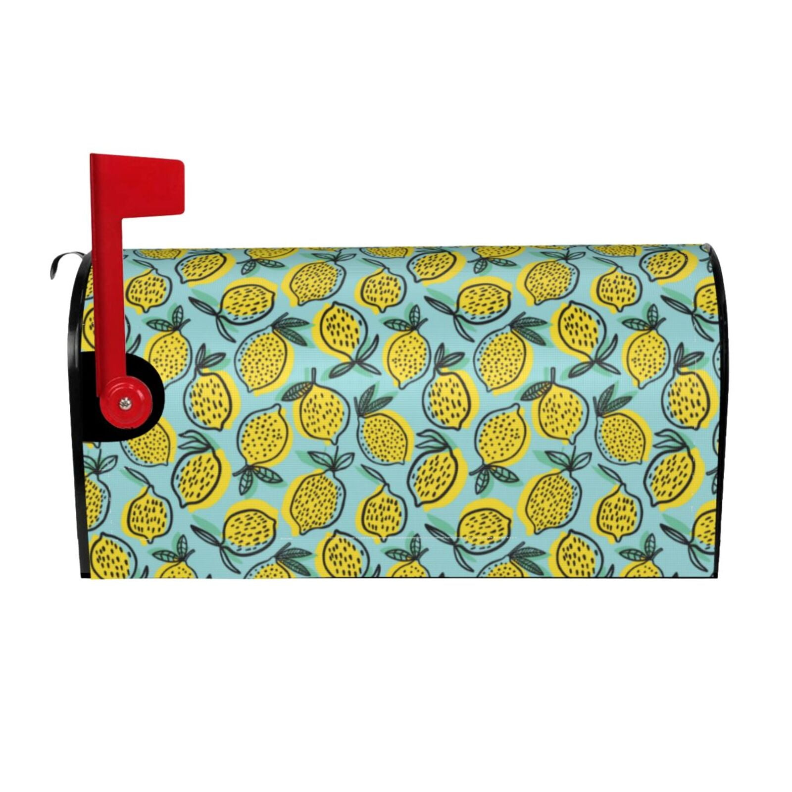 Derioi Lemon for Mailbox Covers Magnetic Waterproof Post Box Cover ...
