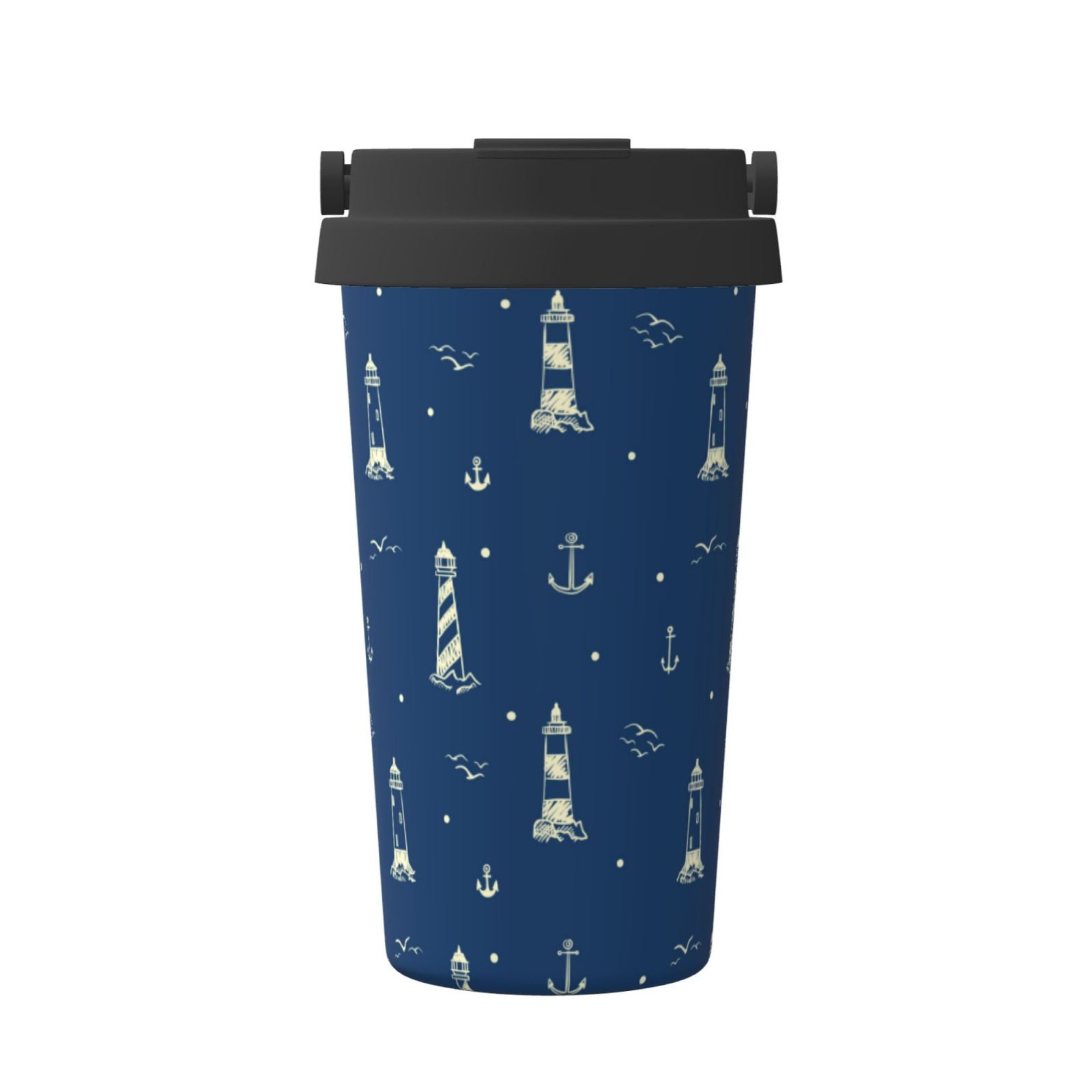 Derioi Lighthouses and Anchors for Stainless Steel Reusable Thermal Cup ...