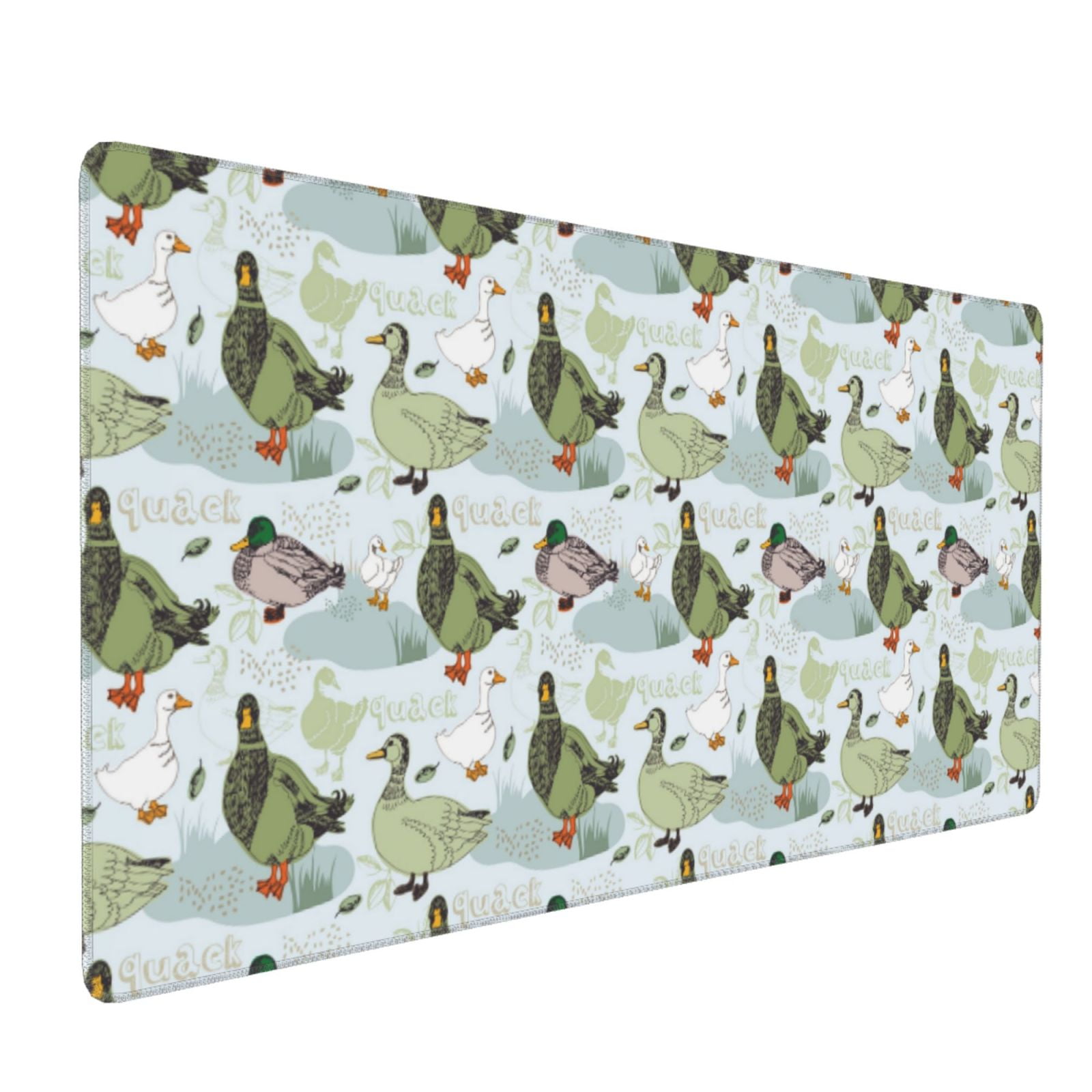 Derioi Mallard Ducks Wild Birds for Large Non-Slip Gaming Mouse Pad 16 ...