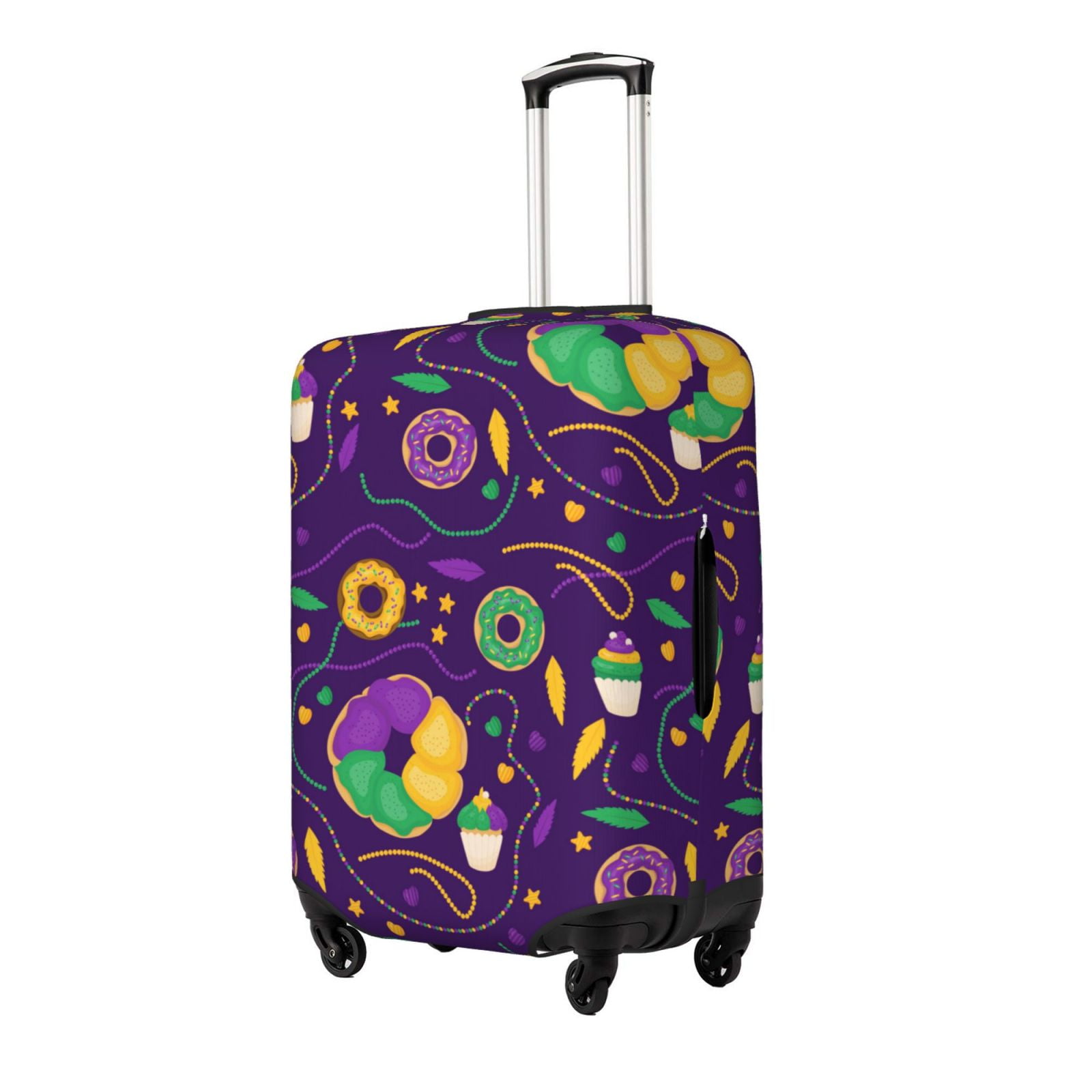 Derioi Mardi Gras and Donuts for Suitcase Cover Protector Fit 18-32 ...