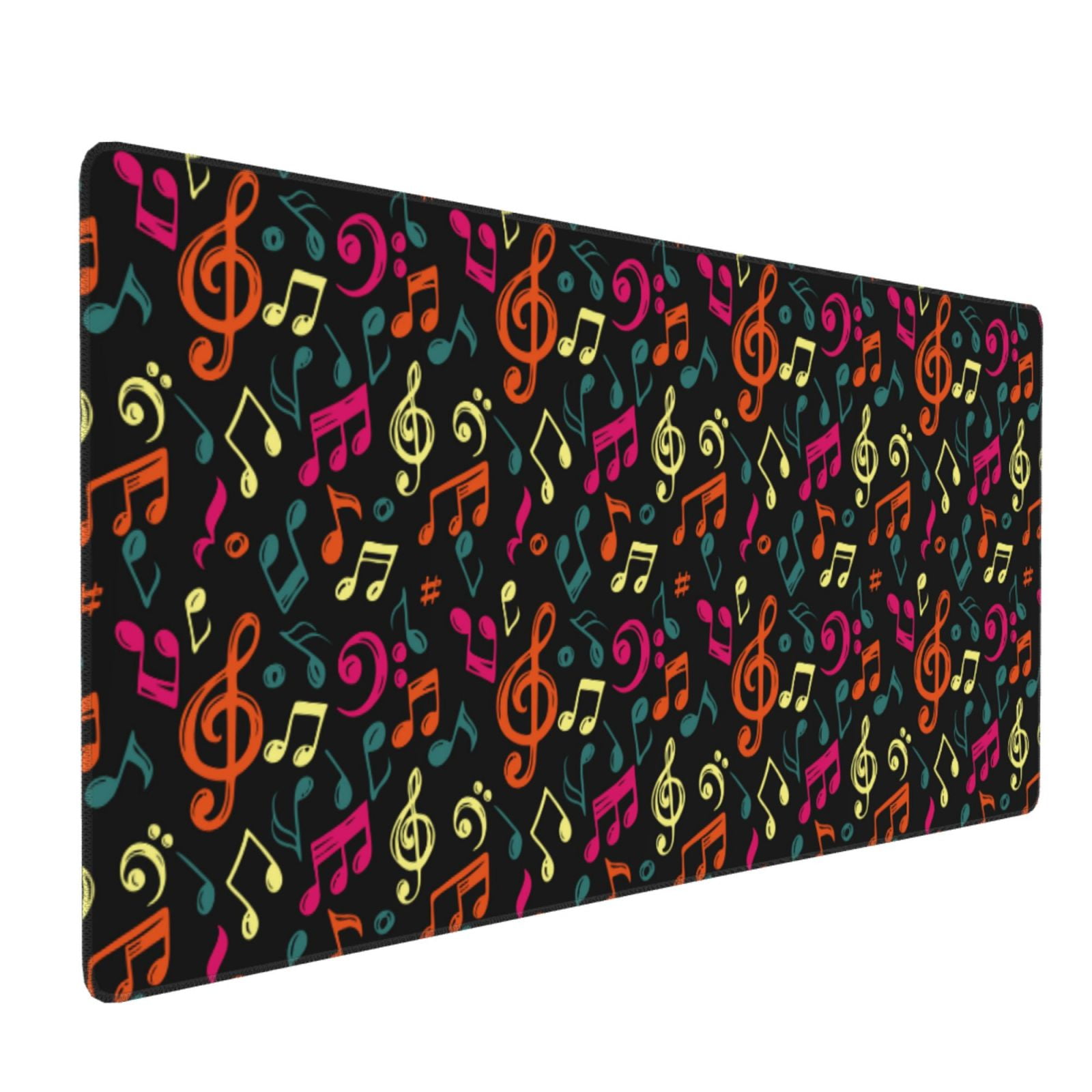 Derioi Music Notes for Large Non-Slip Gaming Mouse Pad 16"x35.5" for ...