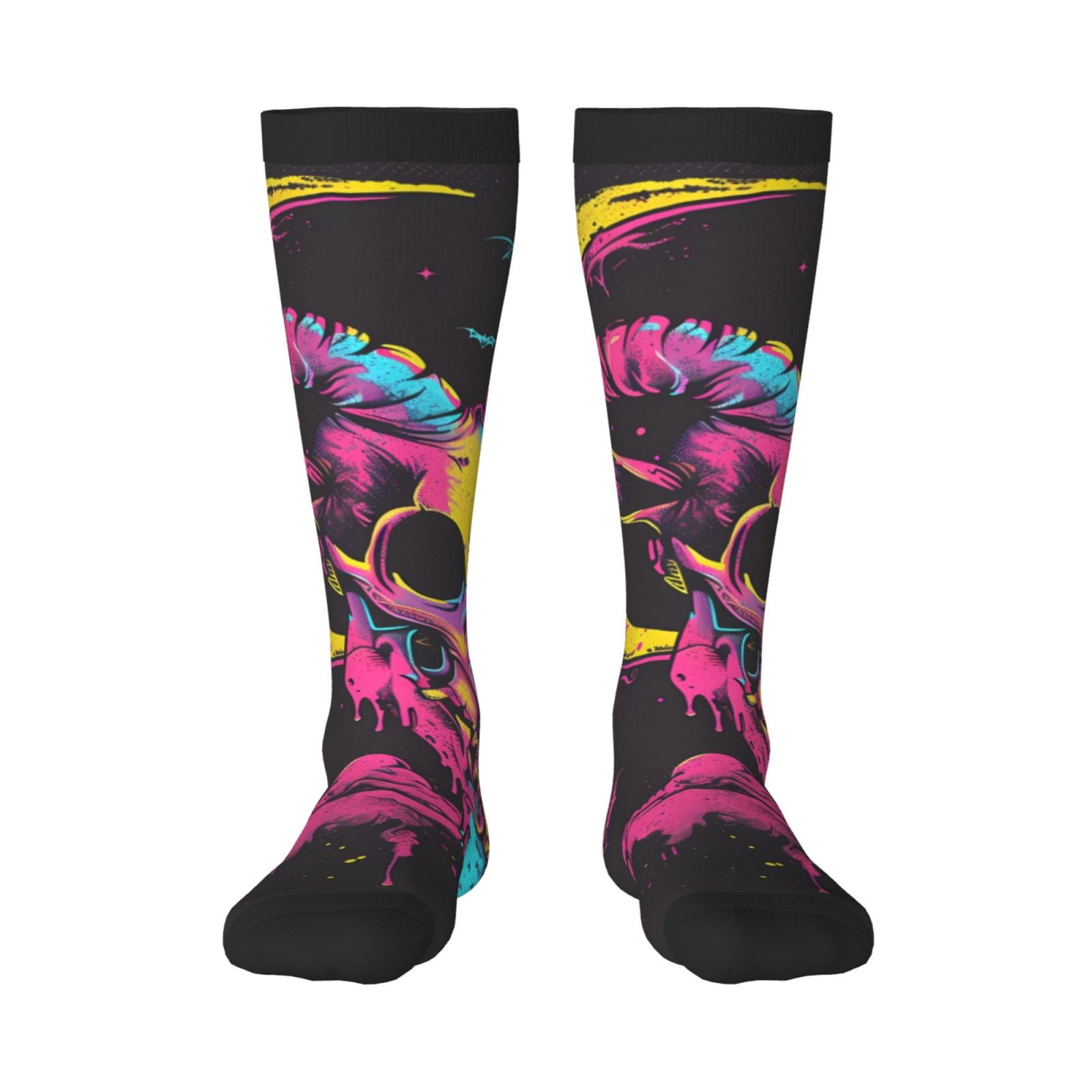 Derioi Neon Gothic Skull Moon for Stocking Stuffers for Adults for ...