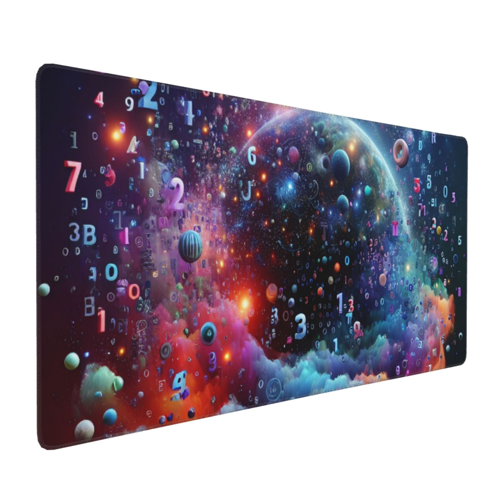 Derioi Outer Space Floating Numbers And Letters for Large Non-Slip ...