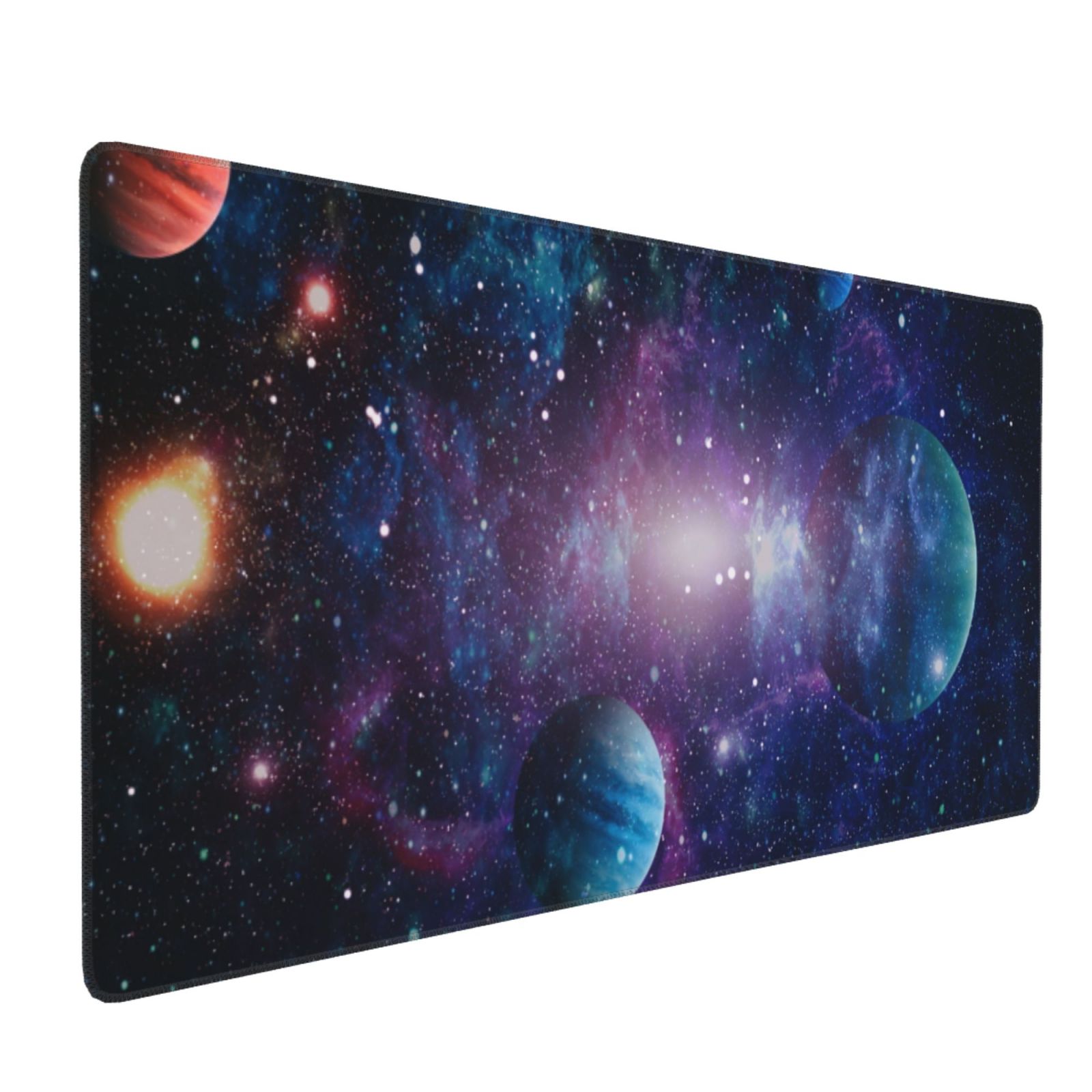 Derioi Planets Stars And Galaxies1 for Large Non-Slip Gaming Mouse Pad ...