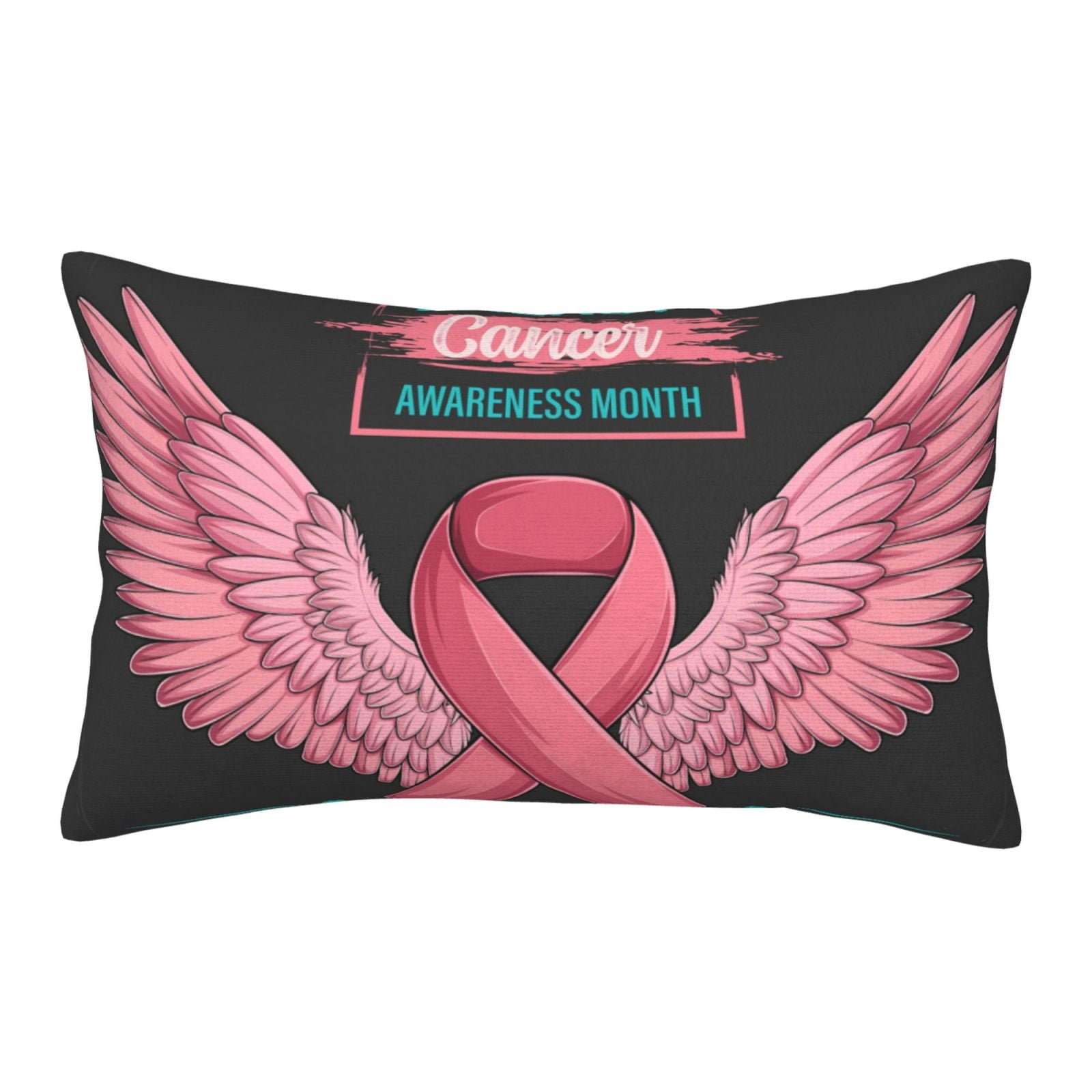 Derioi Ribbon With Angel Wings for Double-sided Pillow Cover with ...