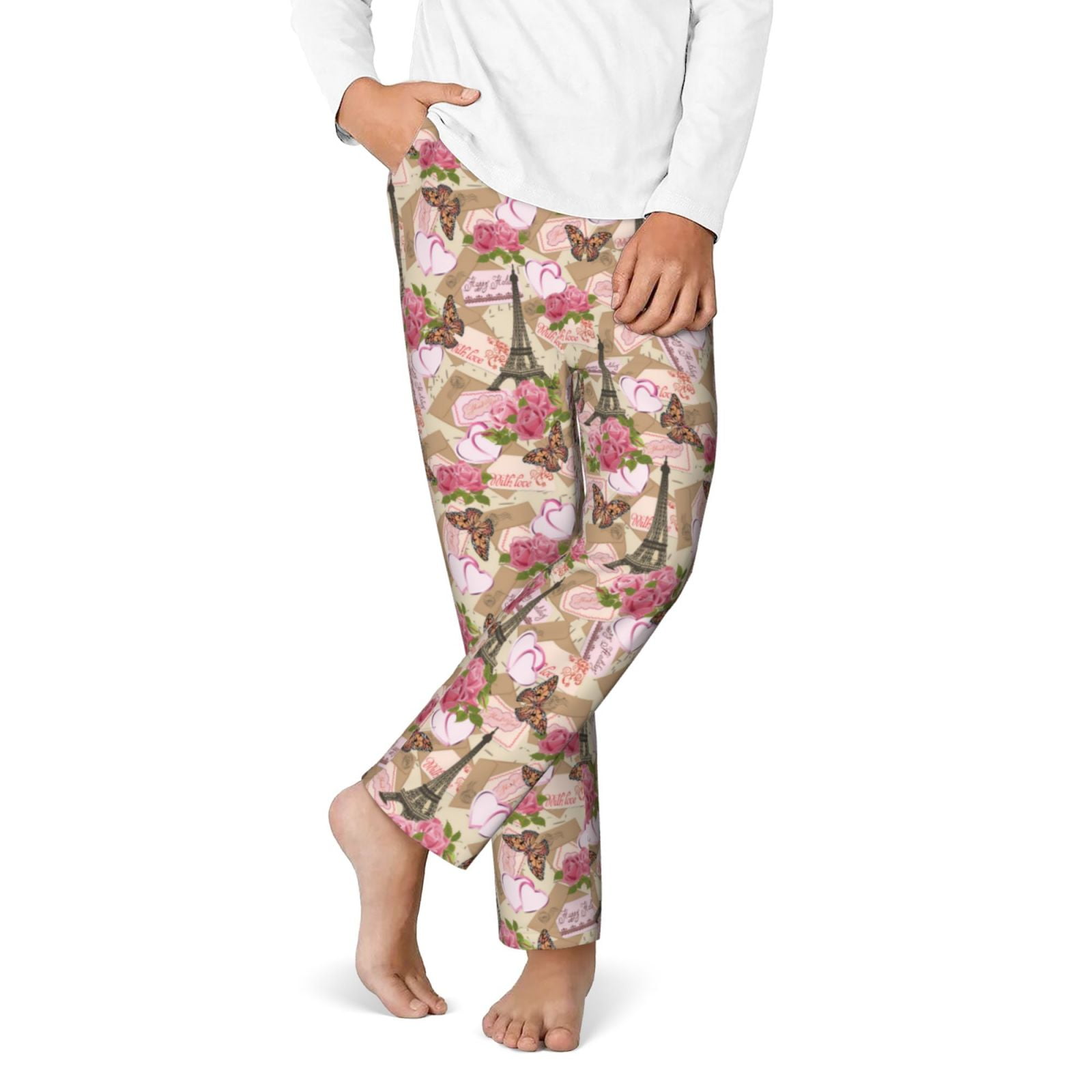 Derioi Rose Flowers for Pajama Pants Men Elastic Waistband Sleep Pajama ...