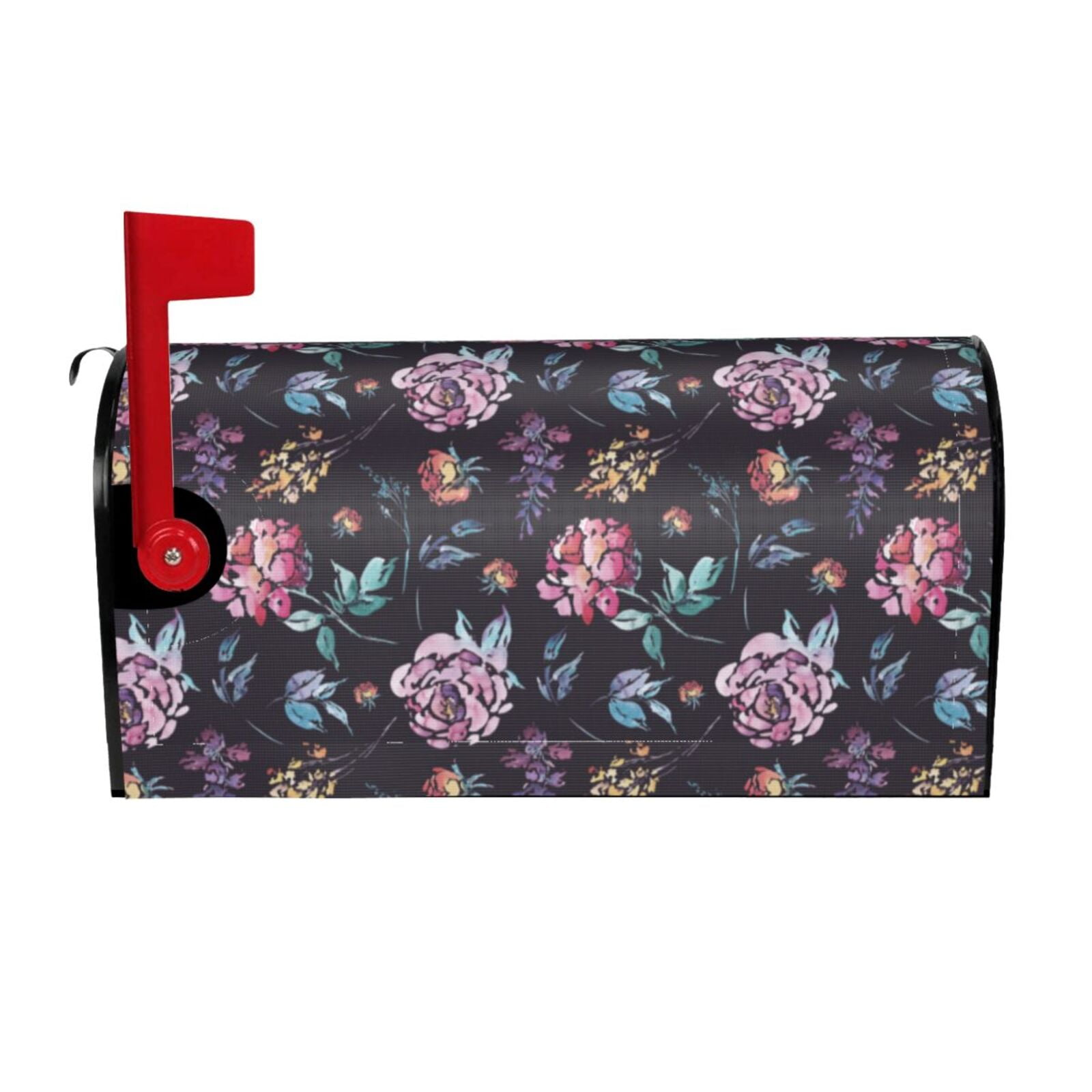 Derioi Roses Flowers for Mailbox Covers Magnetic Waterproof Post Box ...