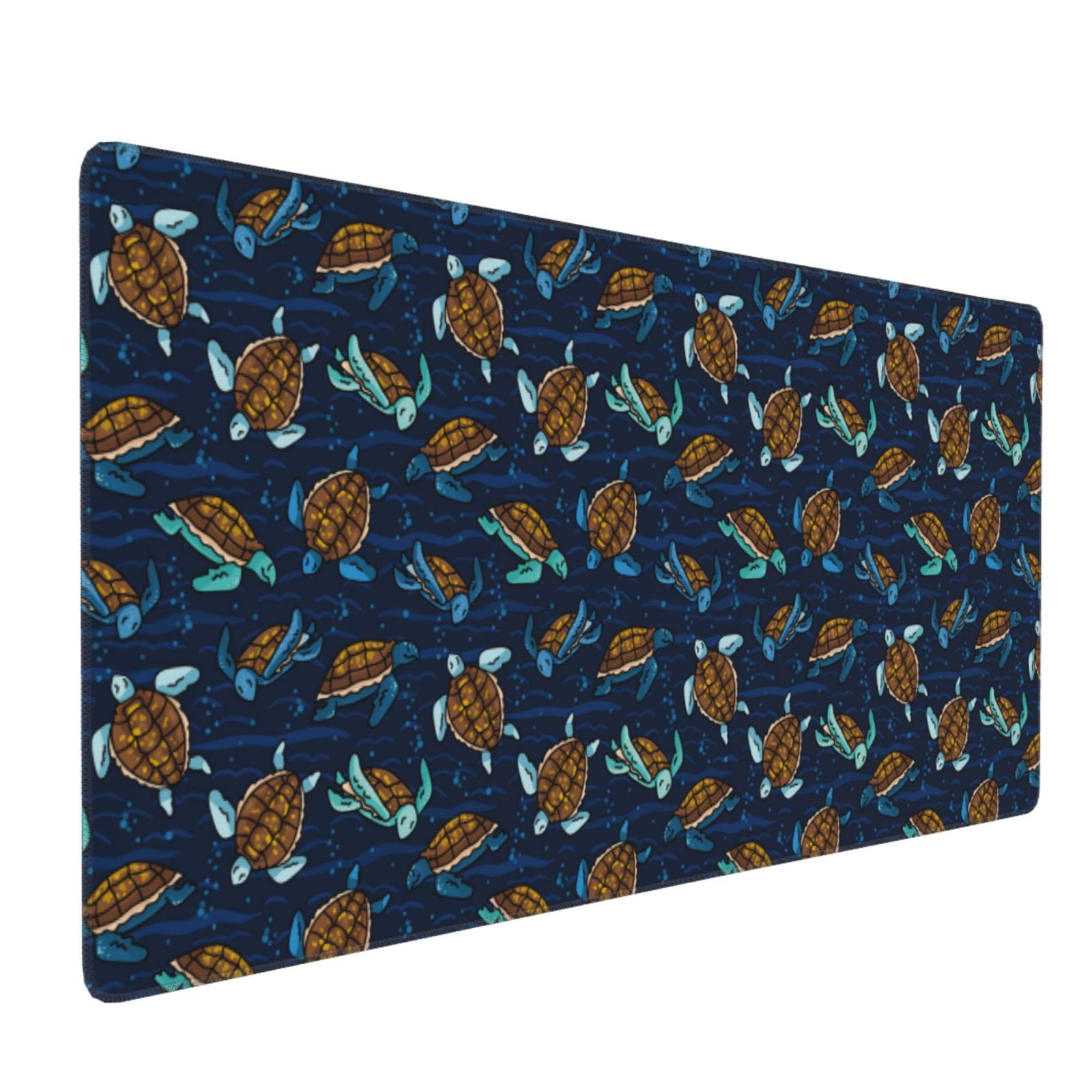 Derioi Sea Turtles Swimming for Large Non-Slip Gaming Mouse Pad 16"x35 ...