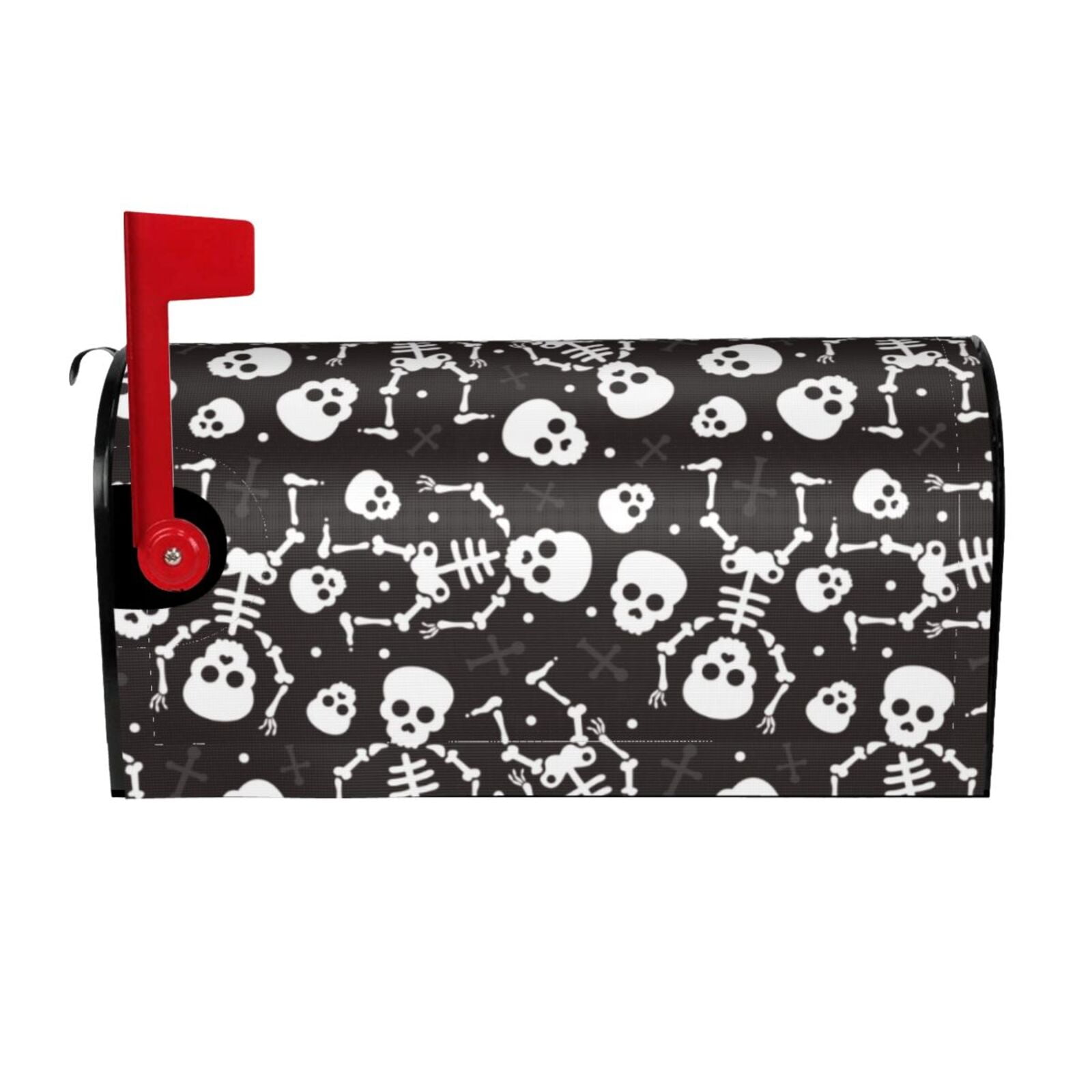 Derioi Skeleton for Mailbox Covers Magnetic Waterproof Post Box Cover ...