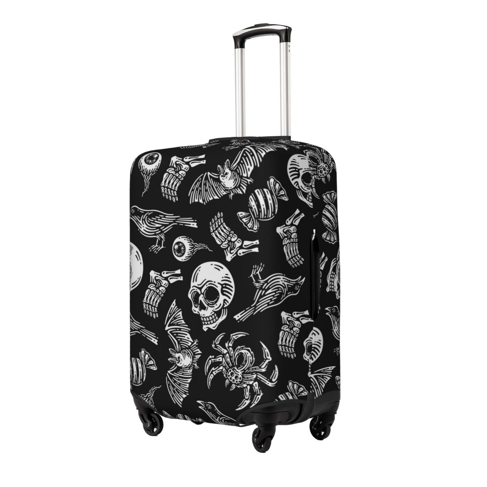 Derioi Skull bird bat spider for Suitcase Cover Protector Fit 18-32 ...
