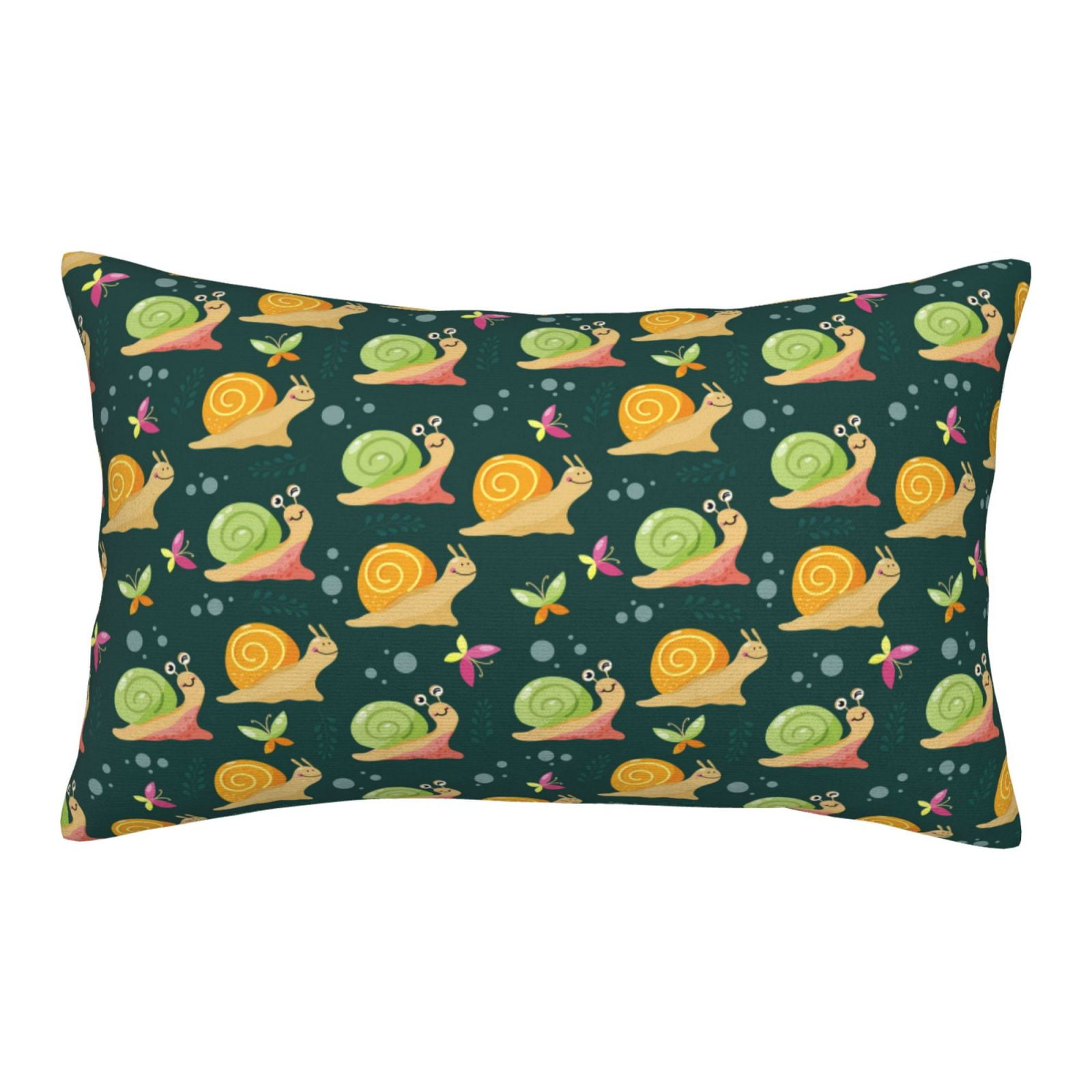 Derioi Snails And Butterfies for Double-sided Pillow Cover with ...