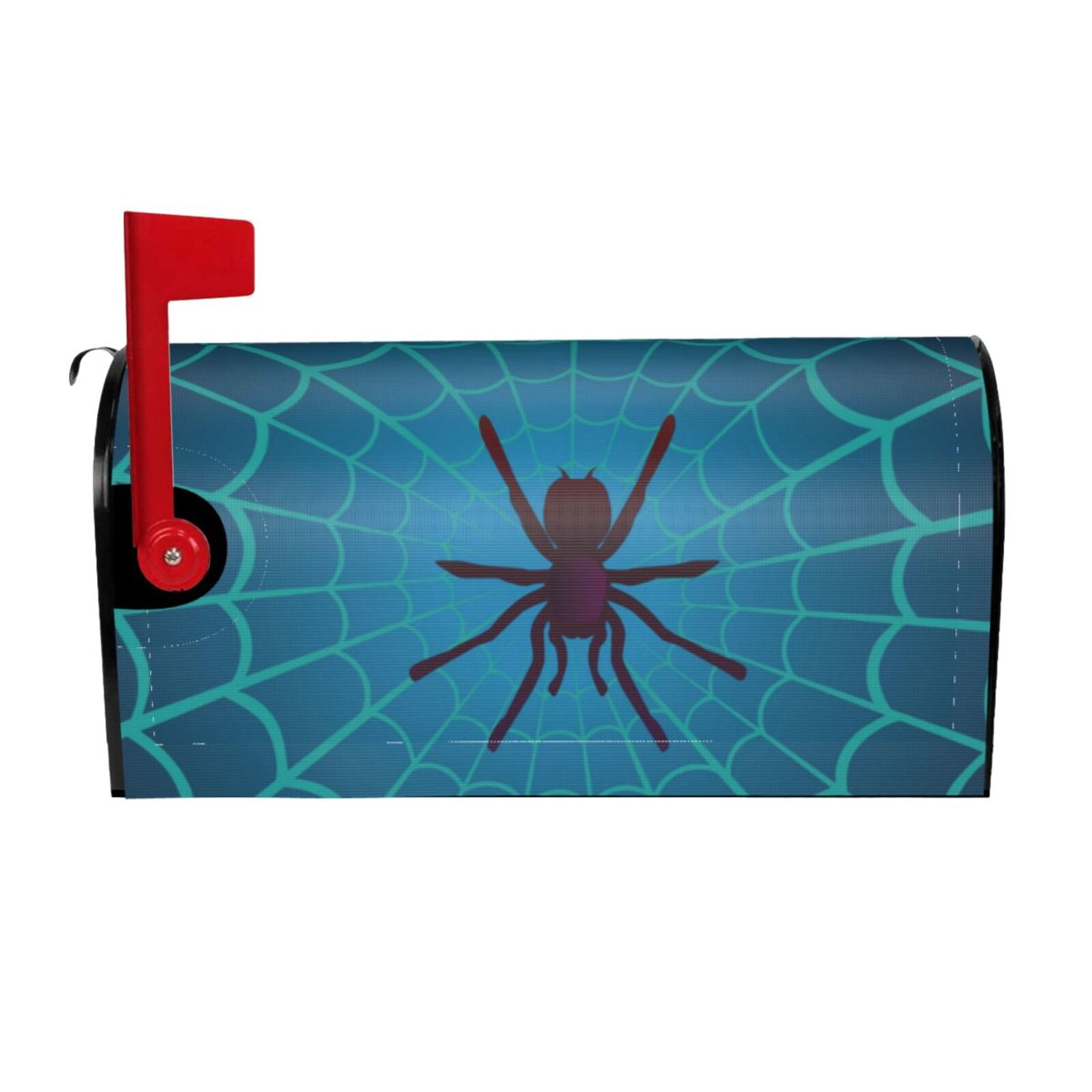 Derioi Spider And Cobweb for Mailbox Covers Magnetic Waterproof Post ...