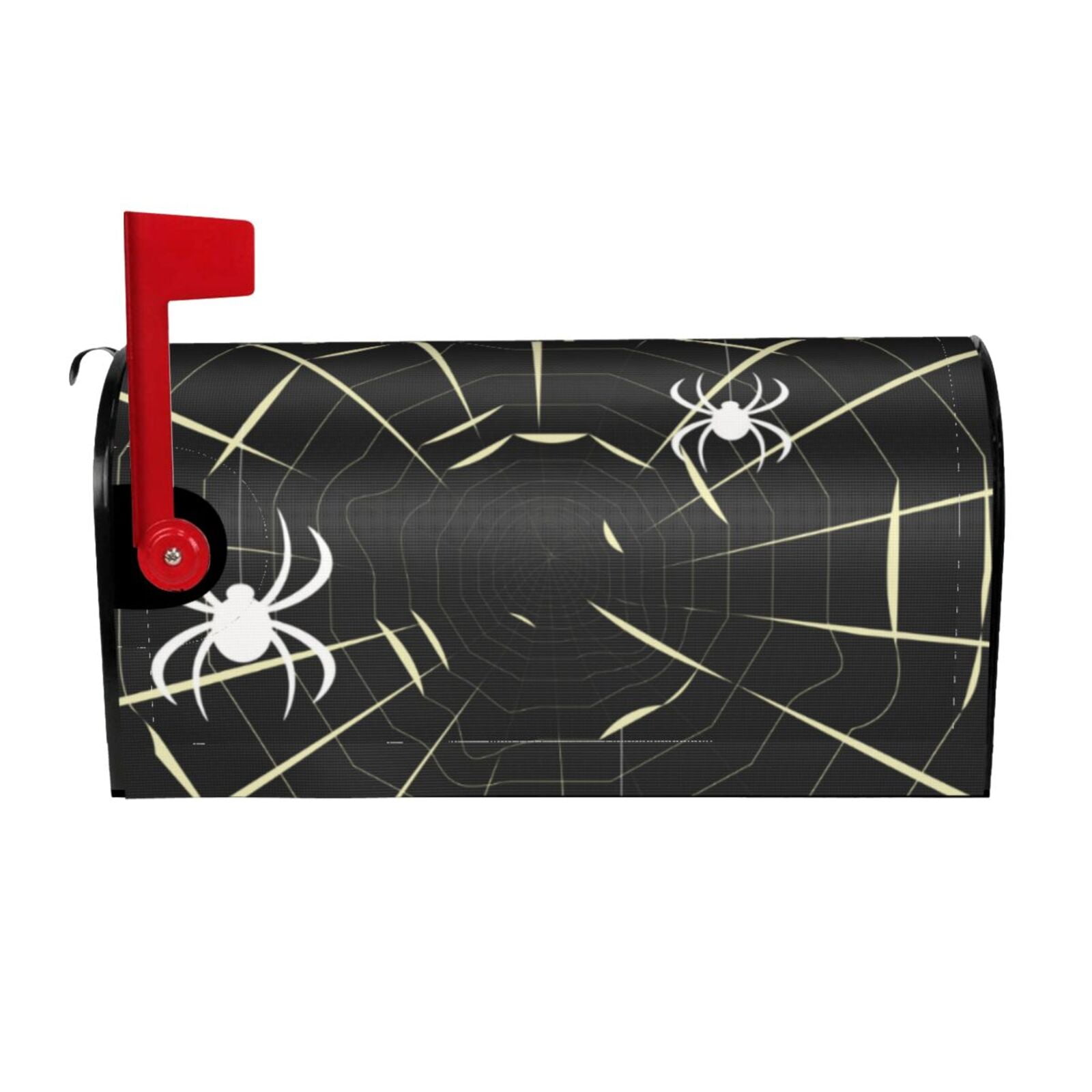 Derioi Spiders On The Web for Mailbox Covers Magnetic Waterproof Post ...