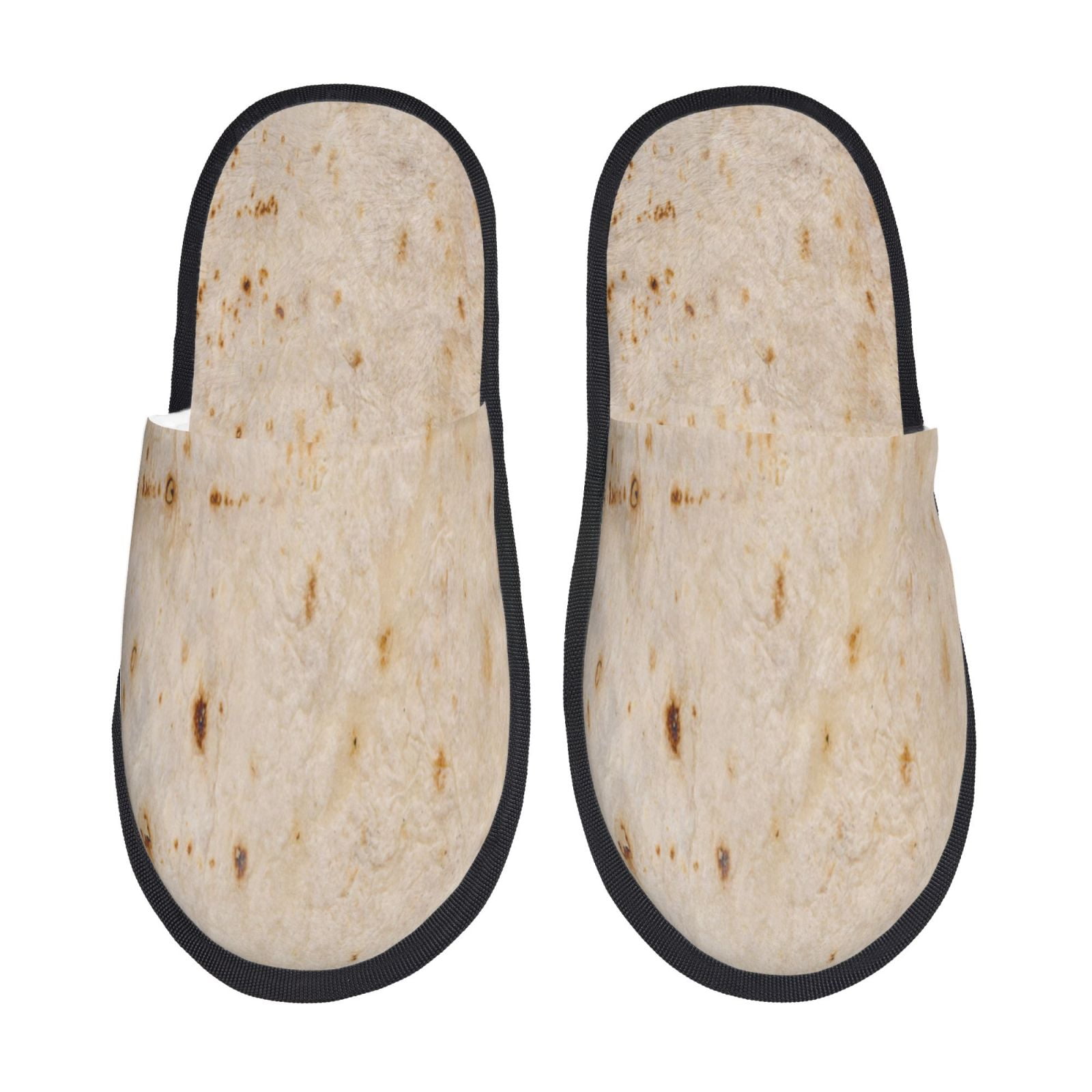 Derioi Tortilla4 for Slippers Indoor Outdoor Anti-Skid Warm Cozy Slide ...