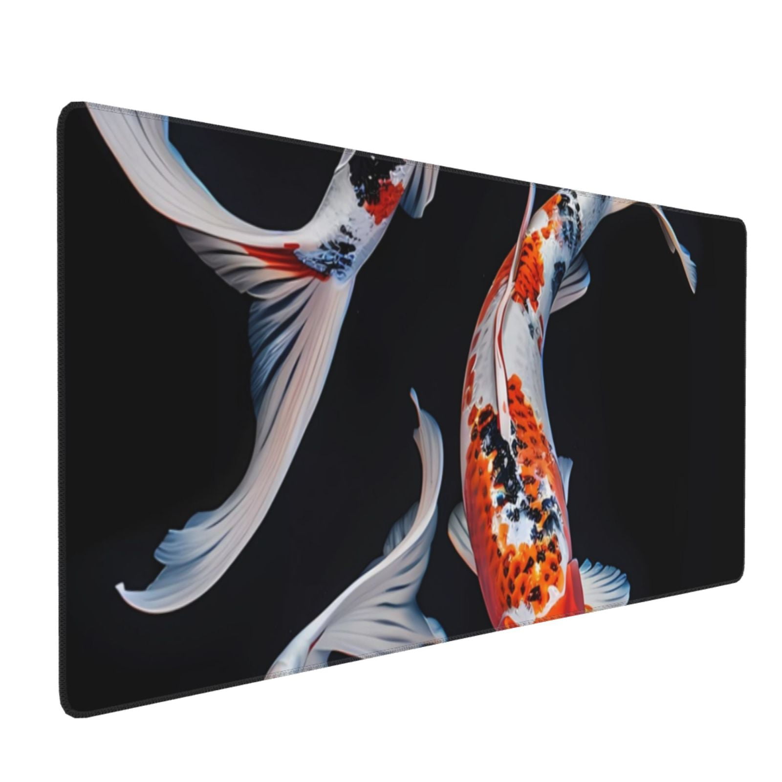 Derioi Tricolor Koi Fish Trio for Large Non-Slip Gaming Mouse Pad 16 ...