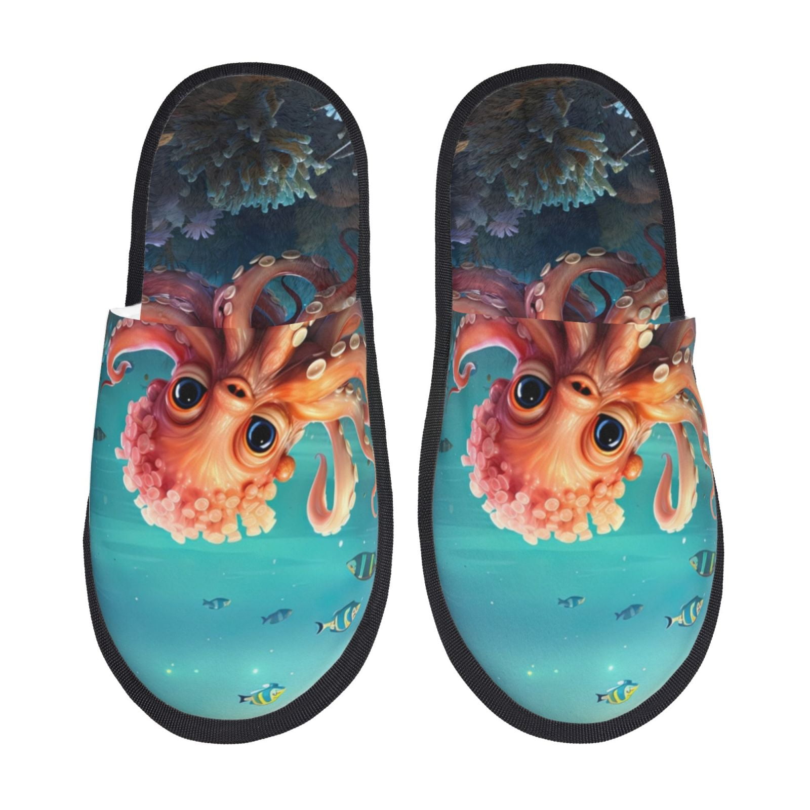 Derioi Underwater Plant Octopus for Slippers Indoor Outdoor Anti-Skid ...