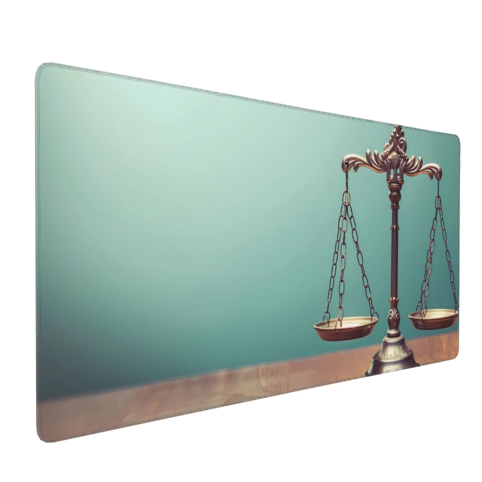 Derioi Vintage Brass Balance Scale for Large Non-Slip Gaming Mouse Pad ...