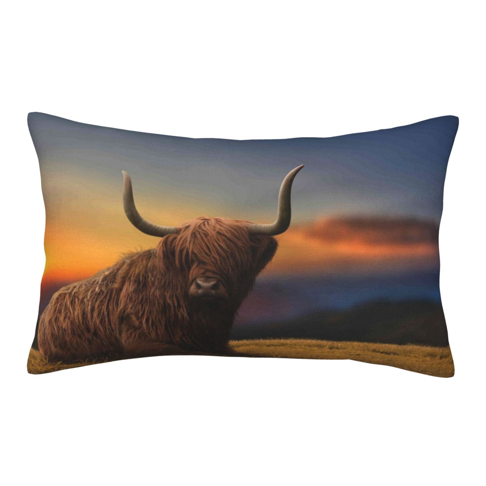 Derioi Yak for Double-sided Pillow Cover with Concealed Zipper Opening ...
