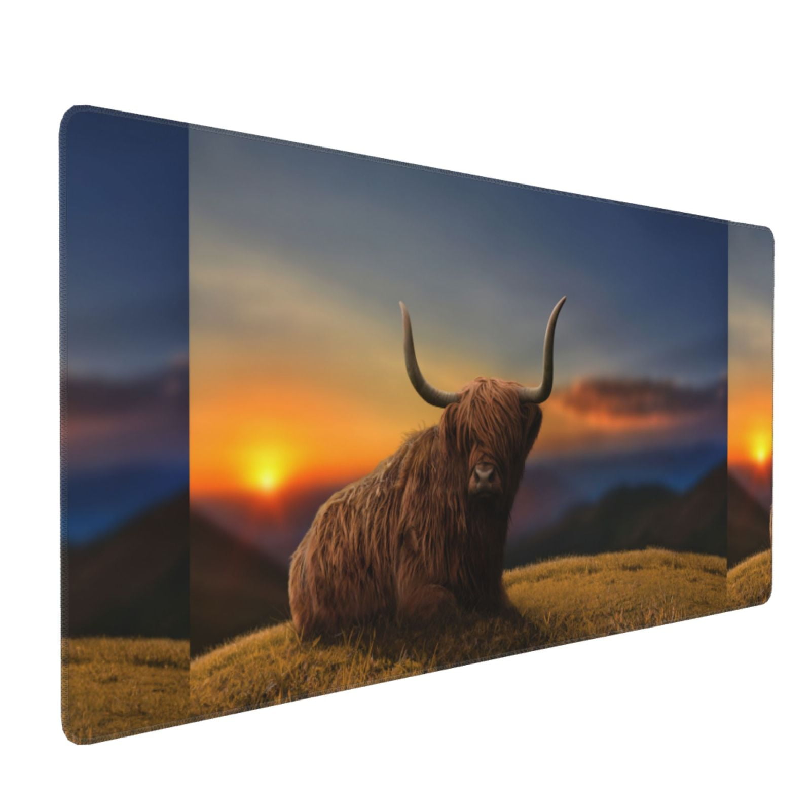 Derioi Yak for Large Non-Slip Gaming Mouse Pad 16"x35.5" for Home ...