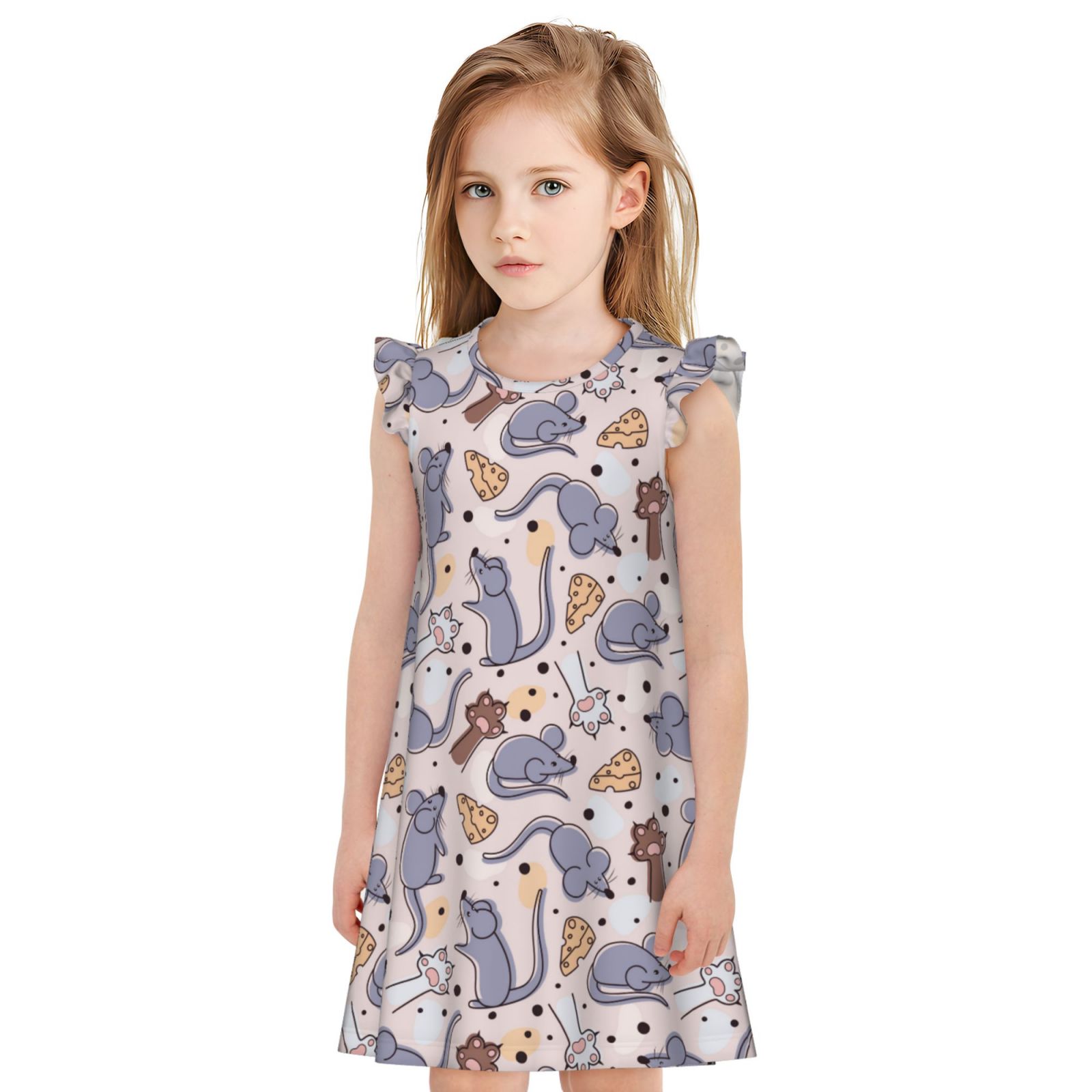 Derioi cartoon mouse for Girls Nightgowns Night Dress Sleepwear Pajamas ...