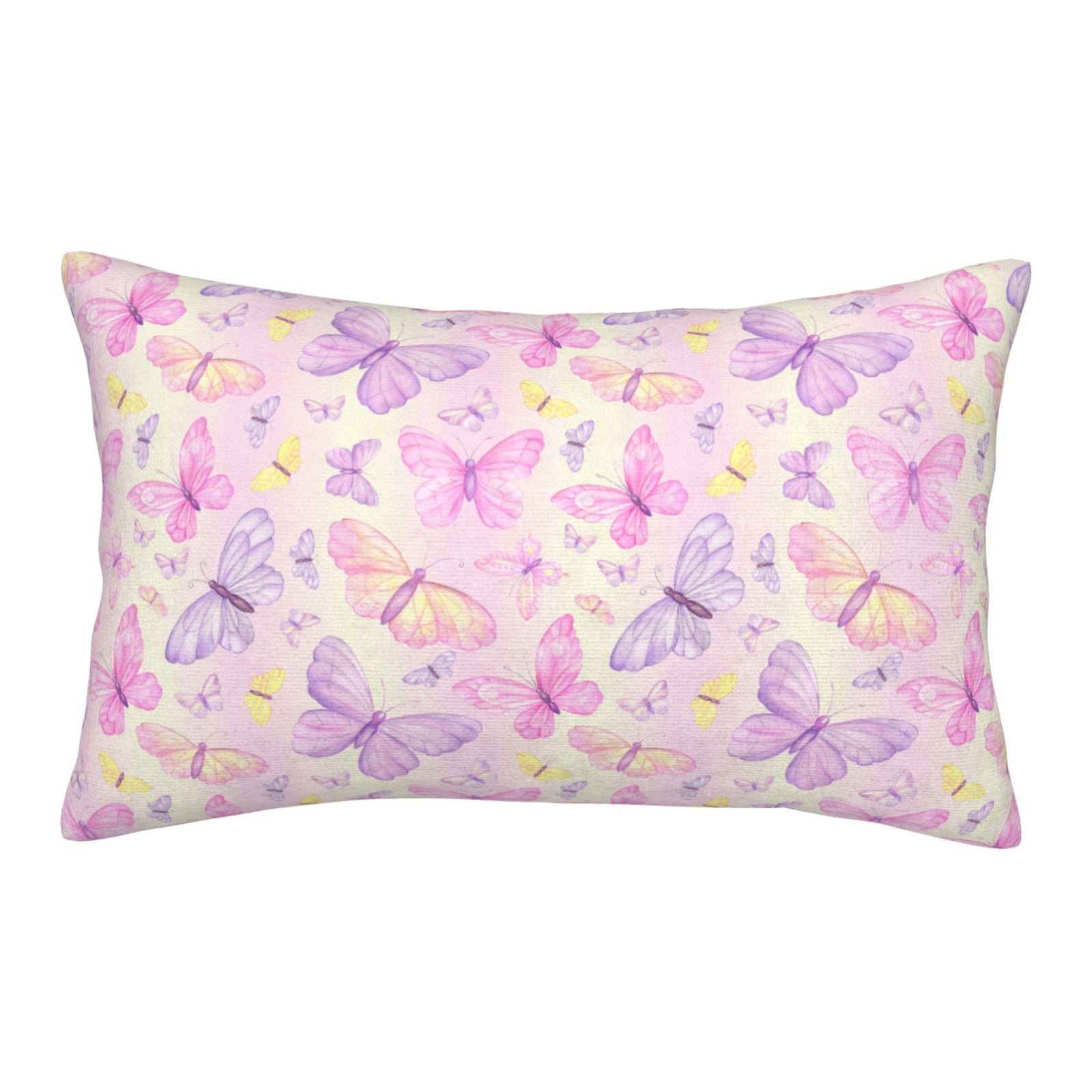 Derioi colorful Butterflies for Double-sided Pillow Cover with ...