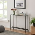 Derkkin Narrow Mini Console Table, Transitional, Black - Walmart.com