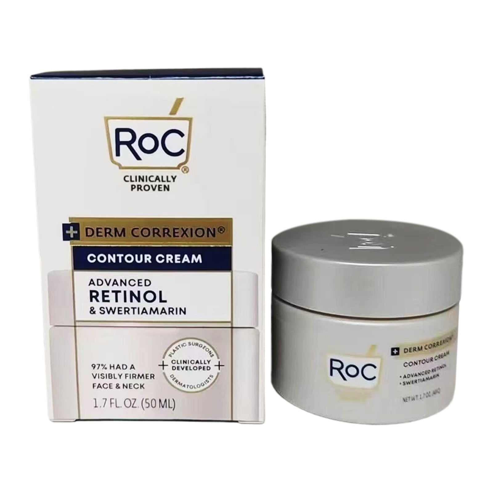 Derm Correxion Neck Cream with Hyaluronic Acid and Advanced Retinol to ...