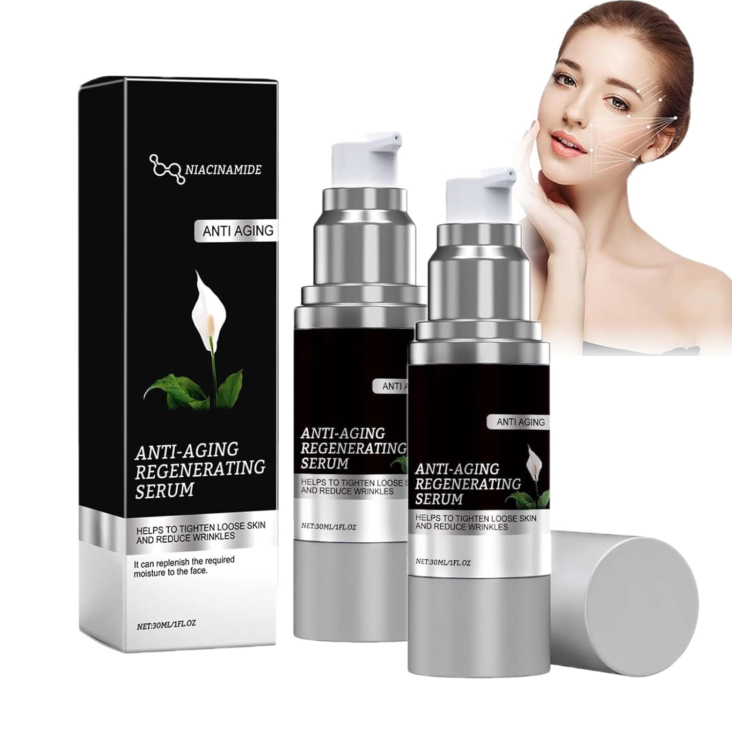 Derm La Fleur, Derm La Fleur Anti Aging Serum, Advanced Derma La Fleur ...