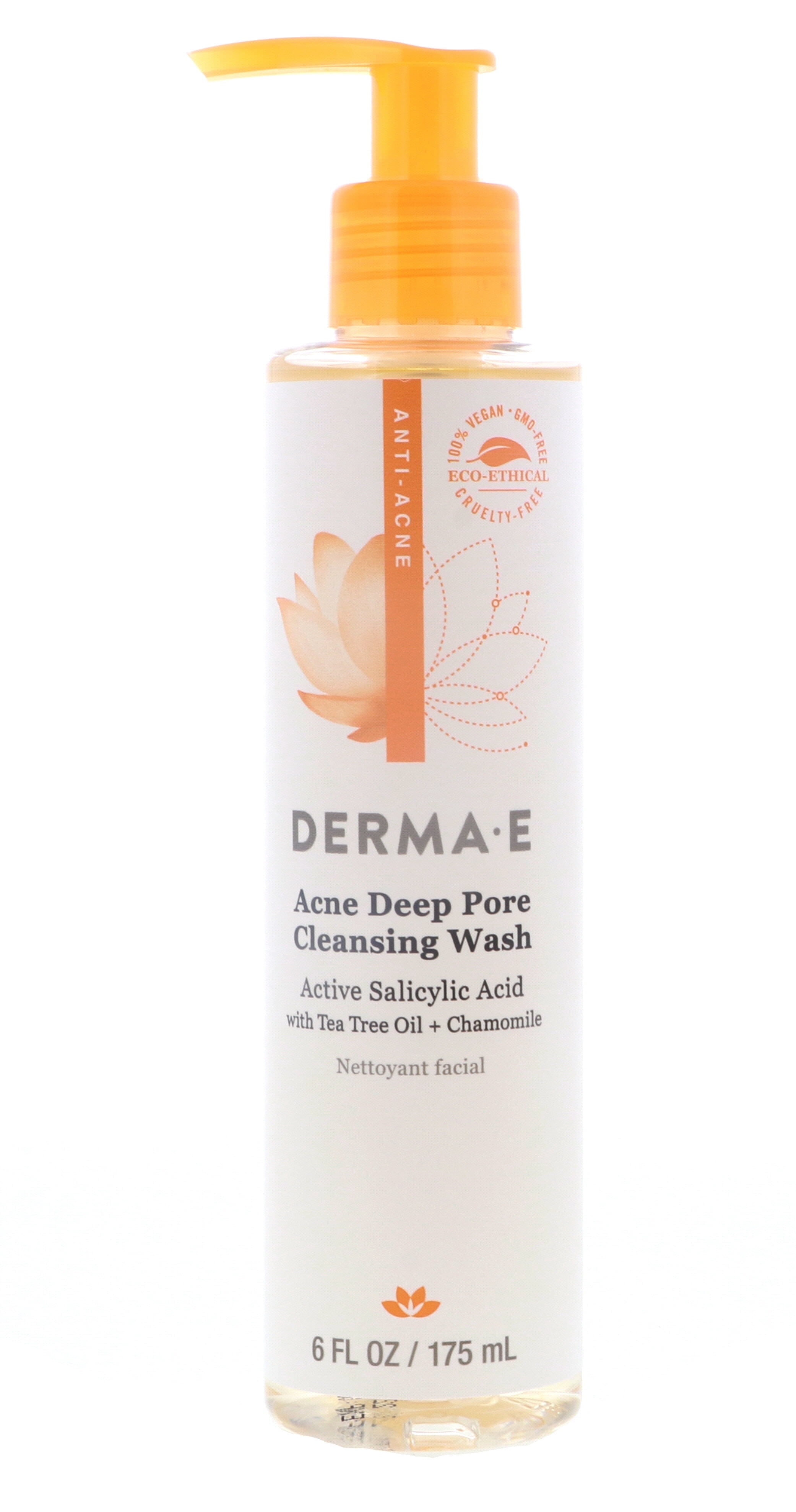 Derma-E Acne Deep Pore Cleansing Wash, 6 oz - Walmart.com