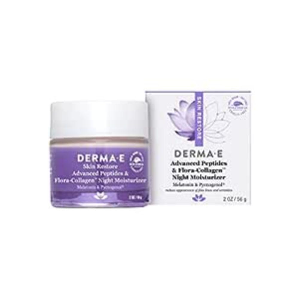 Derma E Advanced Peptides And Vegan Flora-Collagen Night Moisturizer ...