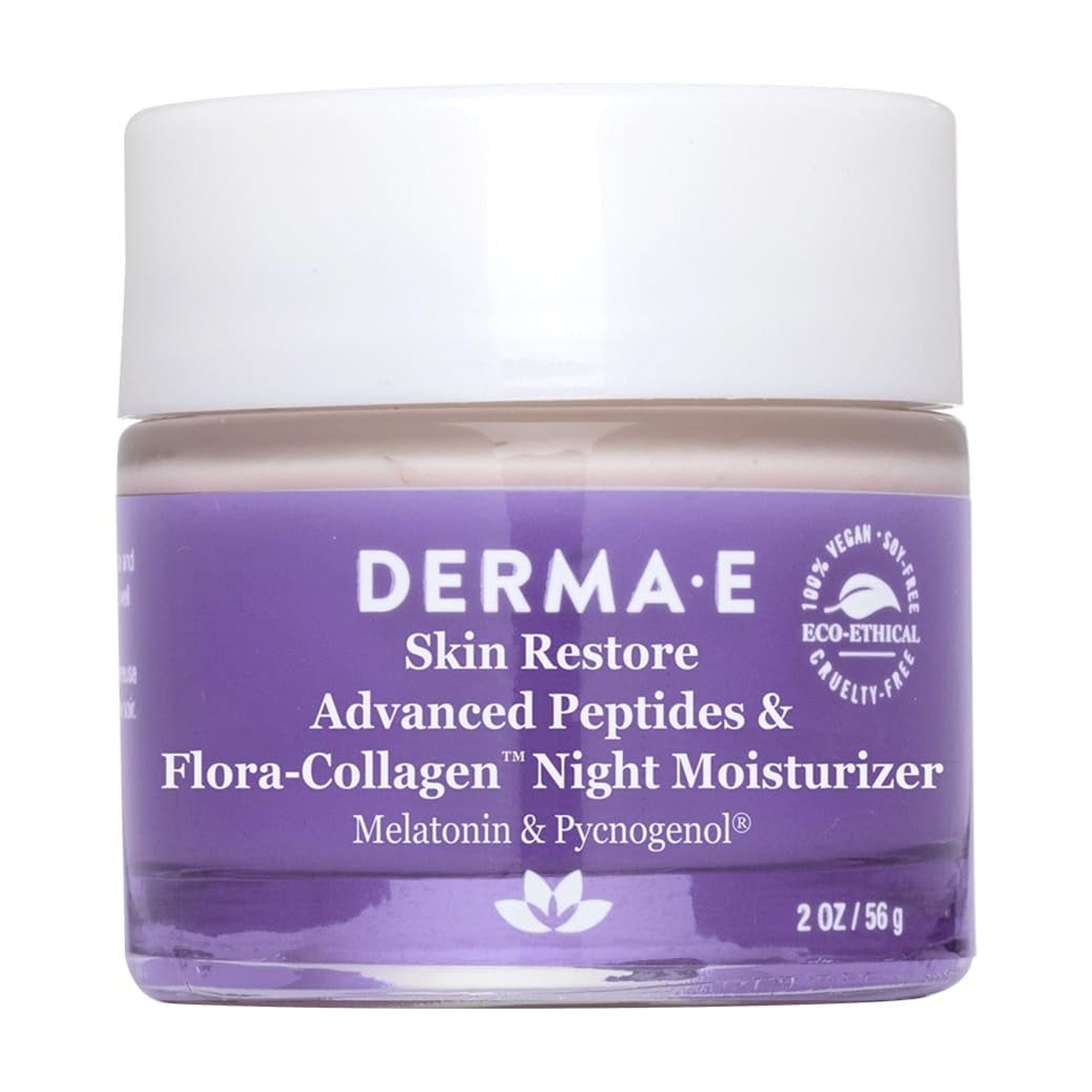 Derma E Advanced Peptides and Vegan Flora-Collagen Night Moisturizer ...