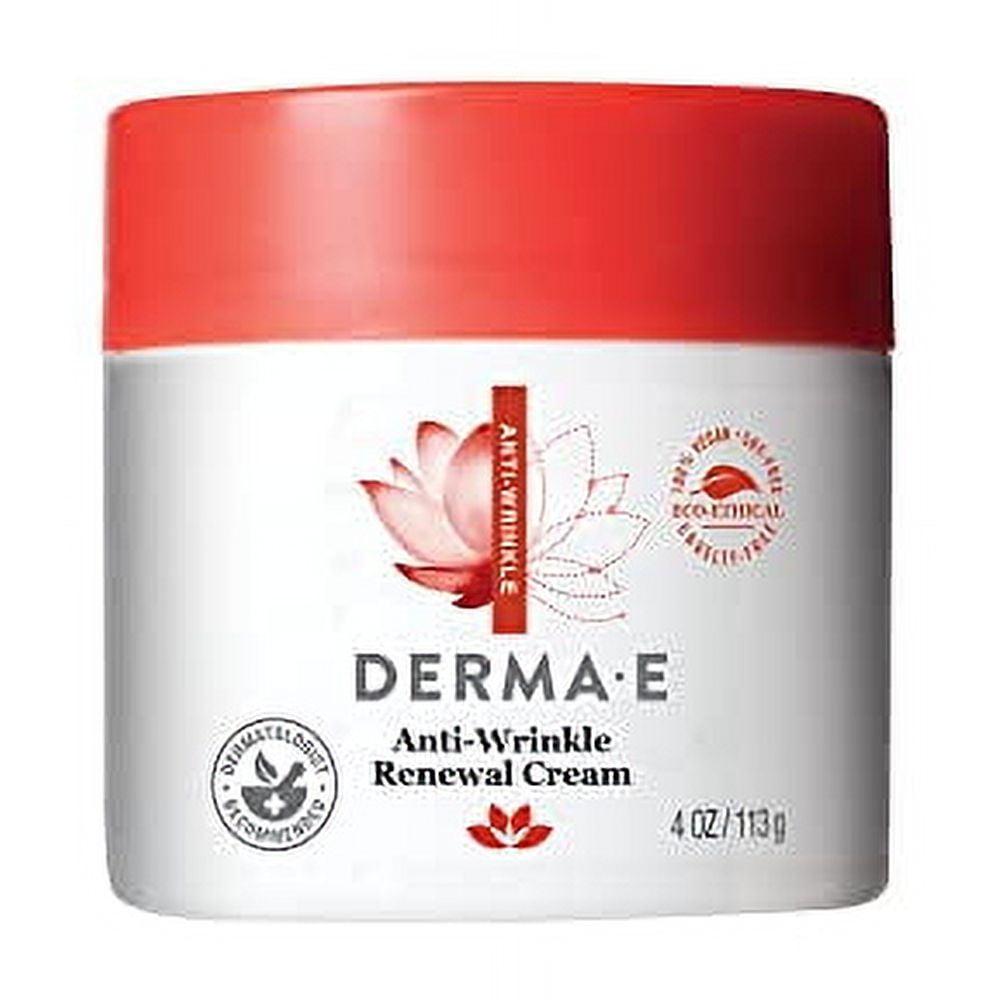 Derma E Anti-Wrinkle Renewal Skin Cream – Vitamin A Wrinkle Treatment ...