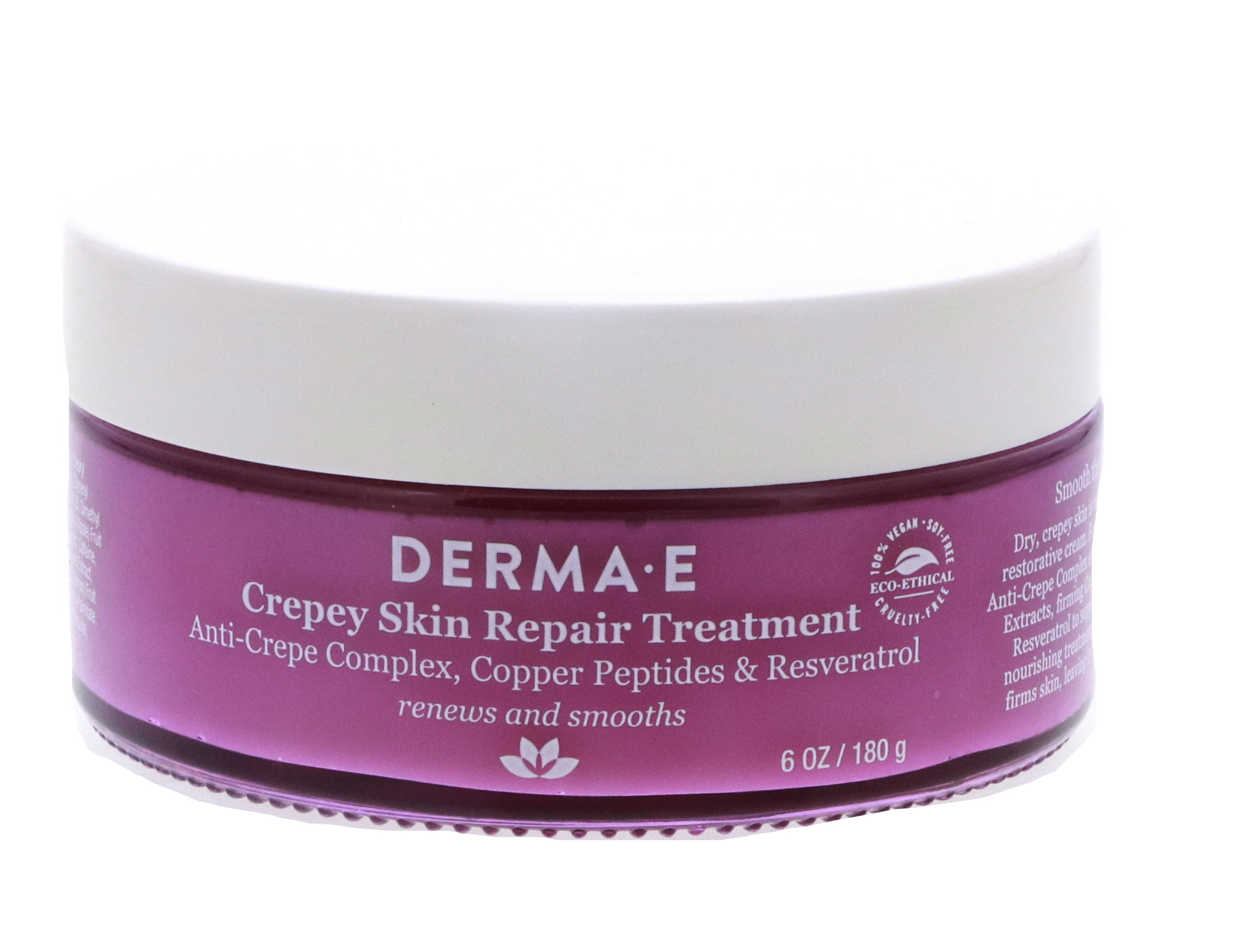 Derma-E Crepey Skin Repair Treatment, 6 oz - Walmart.com