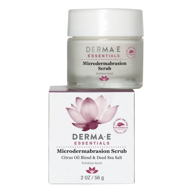 Derma E Skin Care Facial MicroDermabrasion Scrub, 2 Oz - Walmart.com
