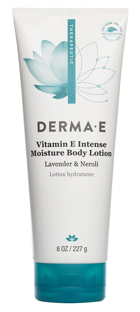 DERMA E Vitamin E Body Lotion, Lavender and Neroli, 8 Oz, Skin ...