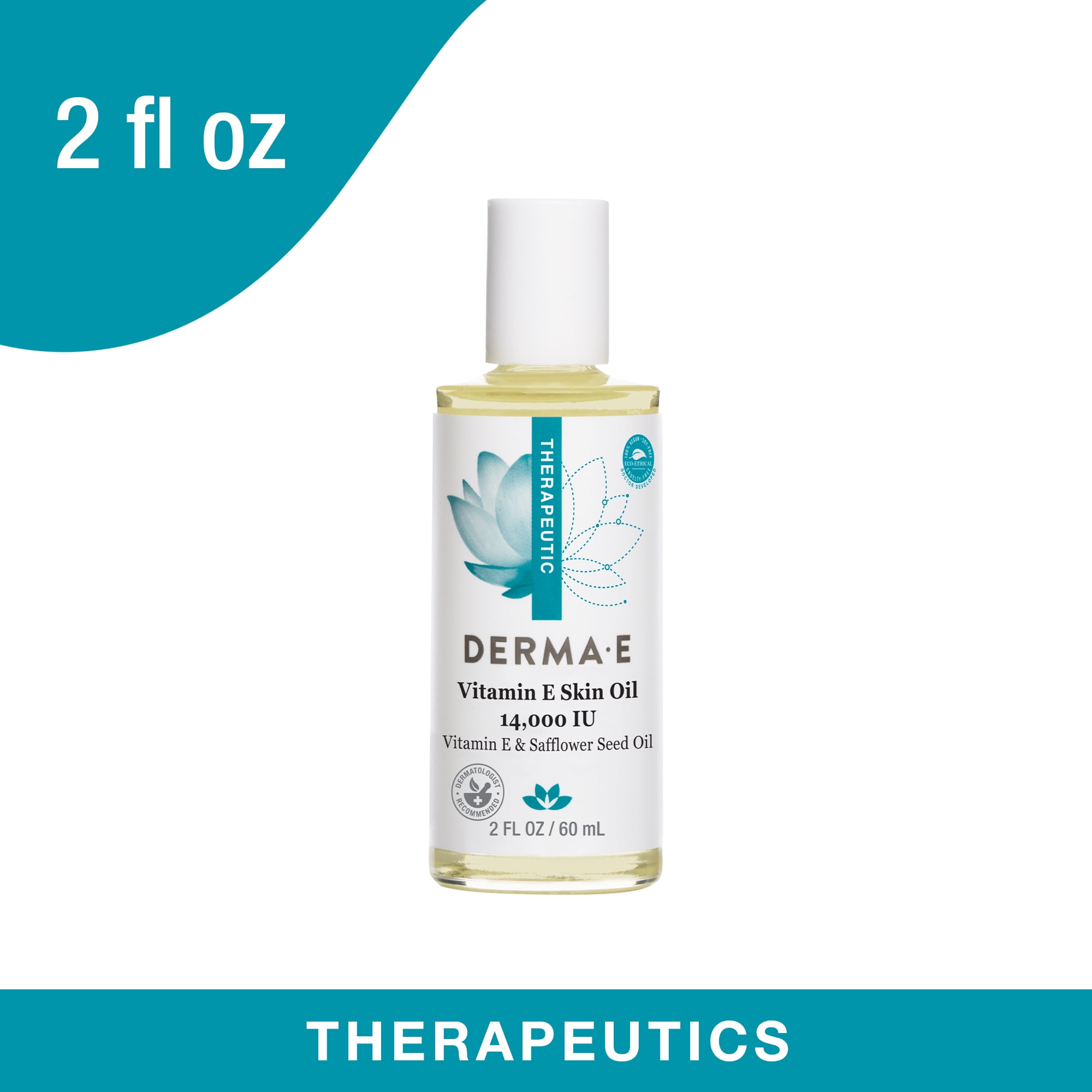 Derma E Vitamin E Skin Oil 14,000 IU, 2 Fl oz - Walmart.com