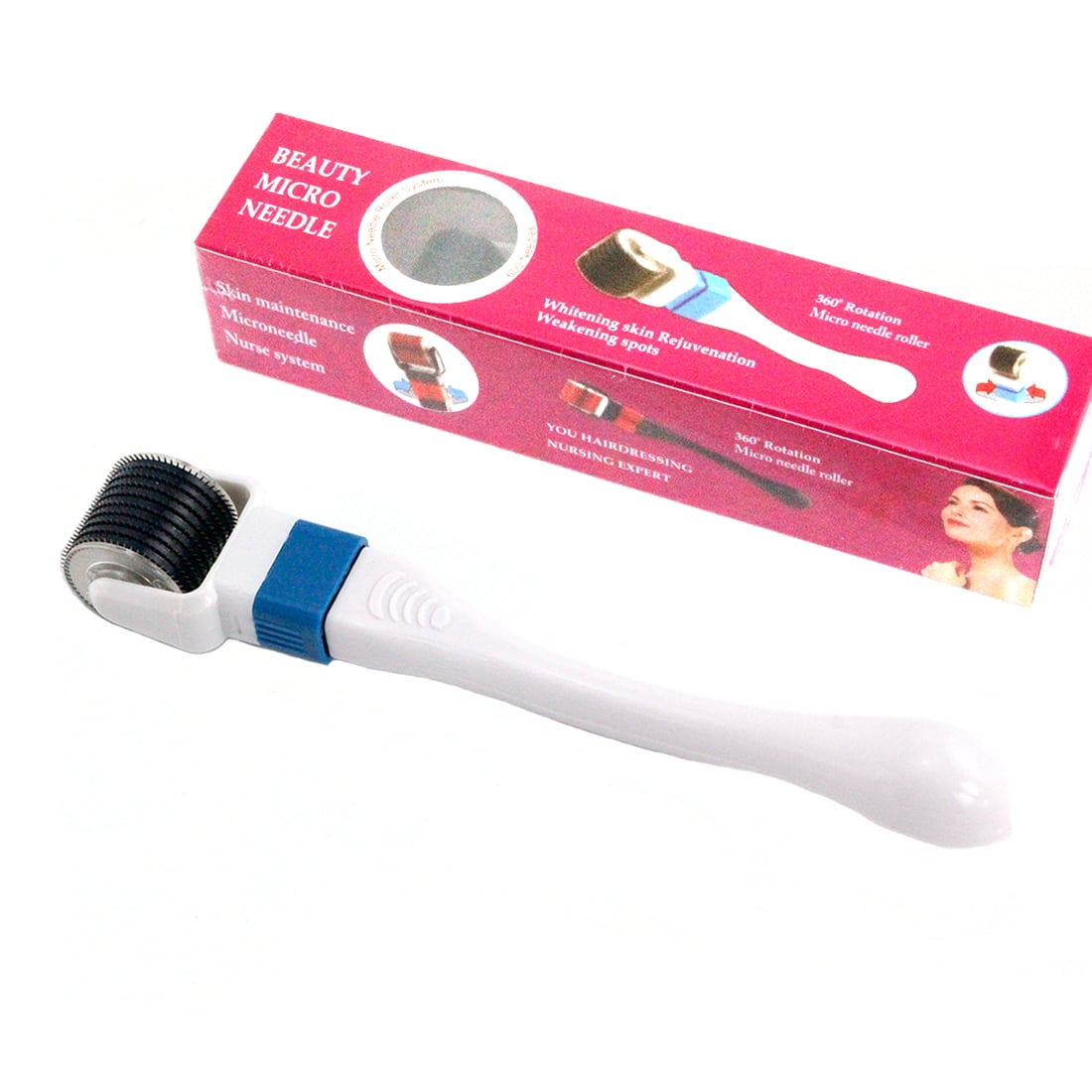 Derma Needle Roller 360° Rotation Derma Roller Beauty Micro Needle 1 ...