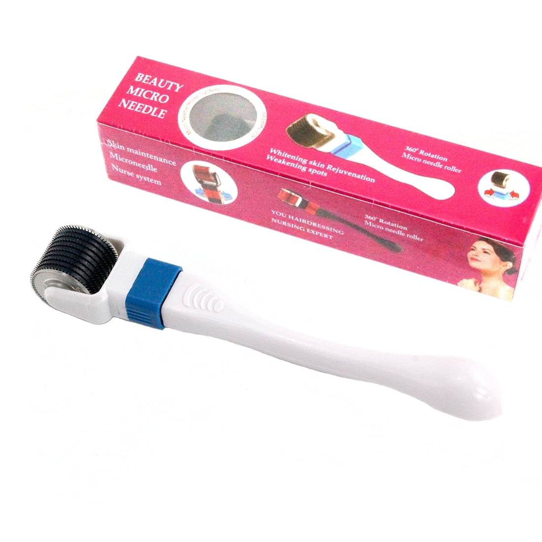 Derma Needle Roller 360° Rotation Derma Roller Beauty Micro Needle 1 ...