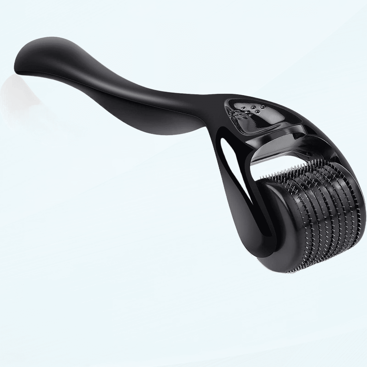 Derma Roller, 0.5mm Beard Roller, Titanium Micro Needling Roller for Men and Women, Beard Growth ...