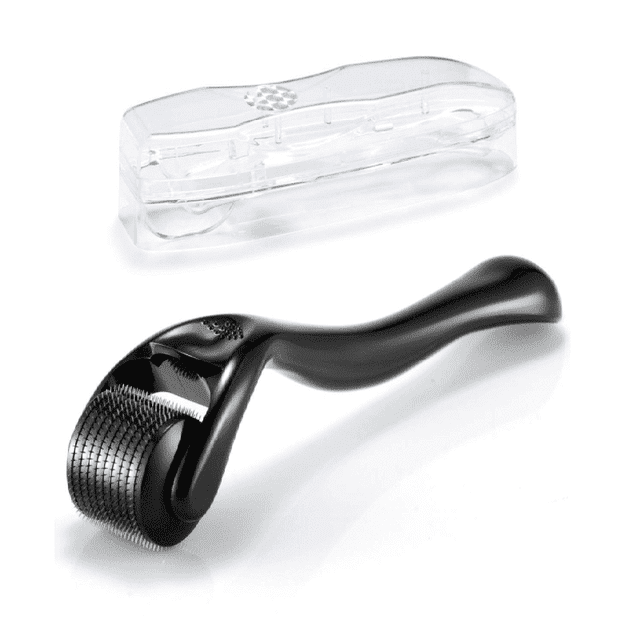 Derma Roller, 0.5mm, 540 Microneedle Roller - Storage Case Included ...