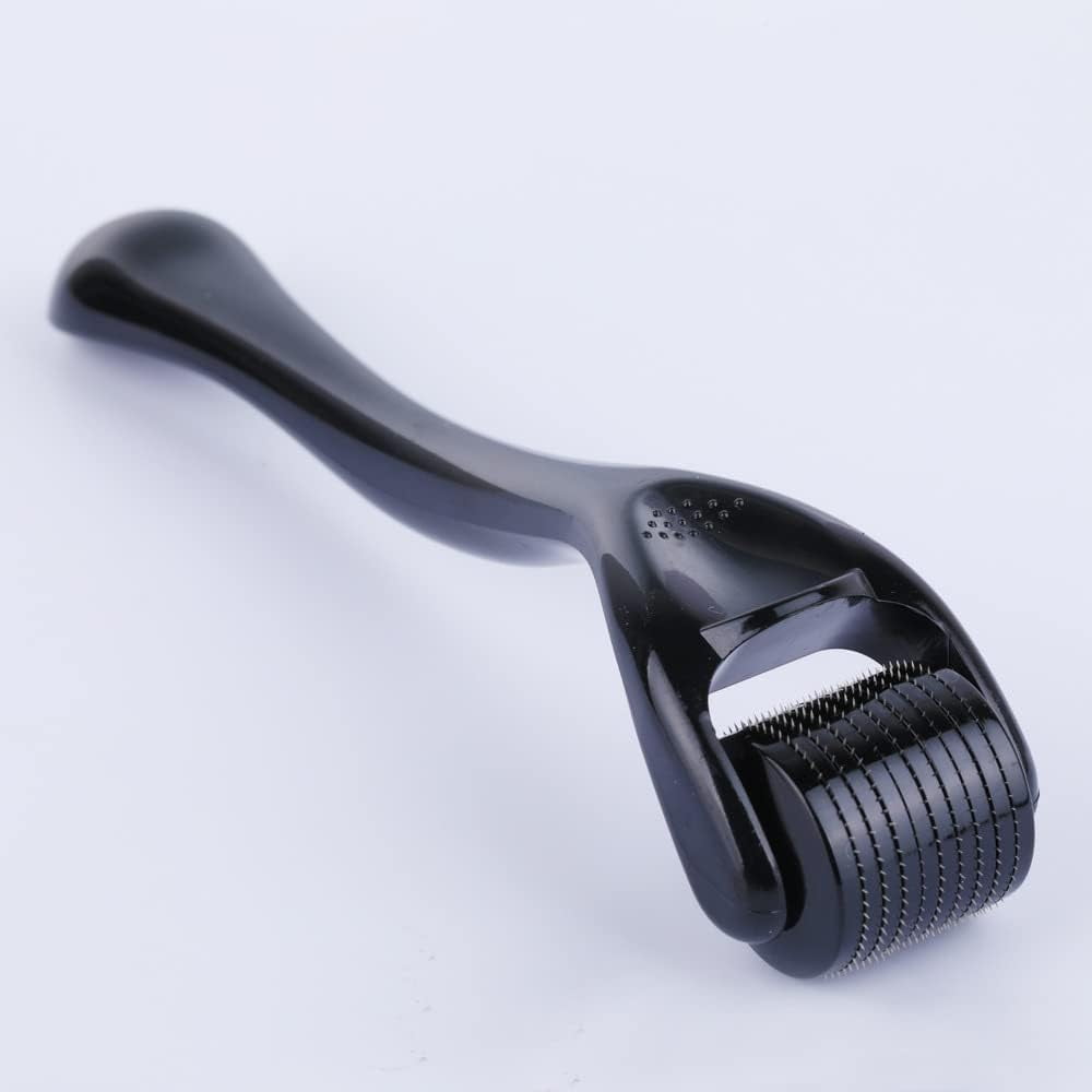 Derma Roller For Hair And Beard Growth 540 Pins Titanium Microneedling Roller Beard Dermaroller